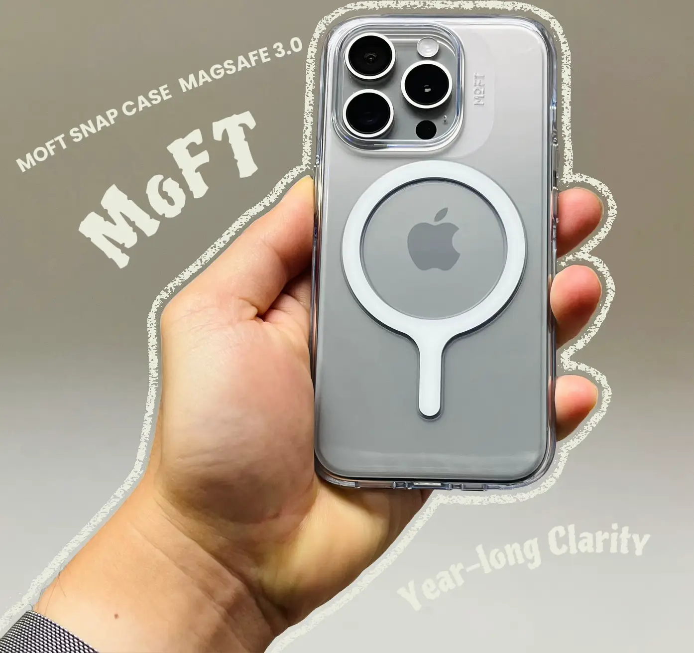 MoFT Snap case เคสใส ราคาน่ารัก ☺️ | แกลเลอรีที่โพสต์โดย Supapong | Lemon8