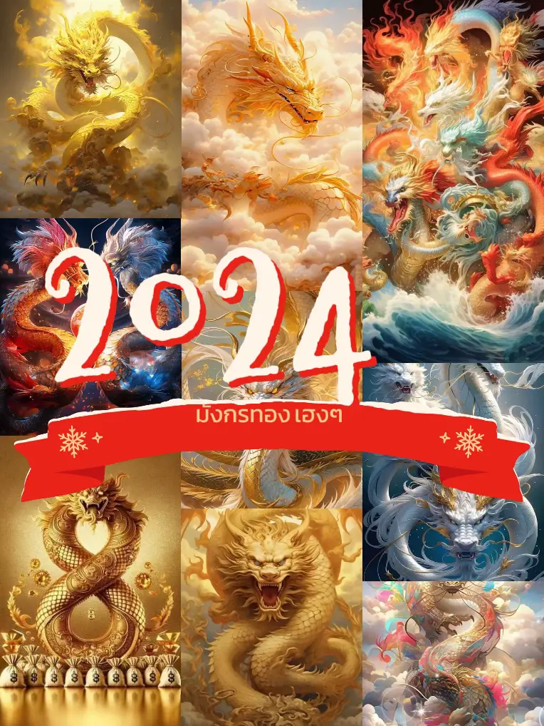มังกรทอง เฮงๆ | แกลเลอรีที่โพสต์โดย ธีร์วรา ไชยกิจ | Lemon8