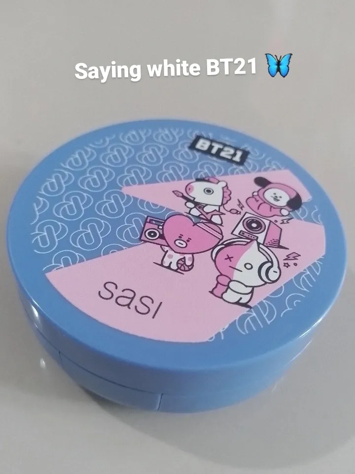 Sasi ×BT21 คุชชั่นเนื้อบางเบา | แกลเลอรีที่โพสต์โดย meena | Lemon8