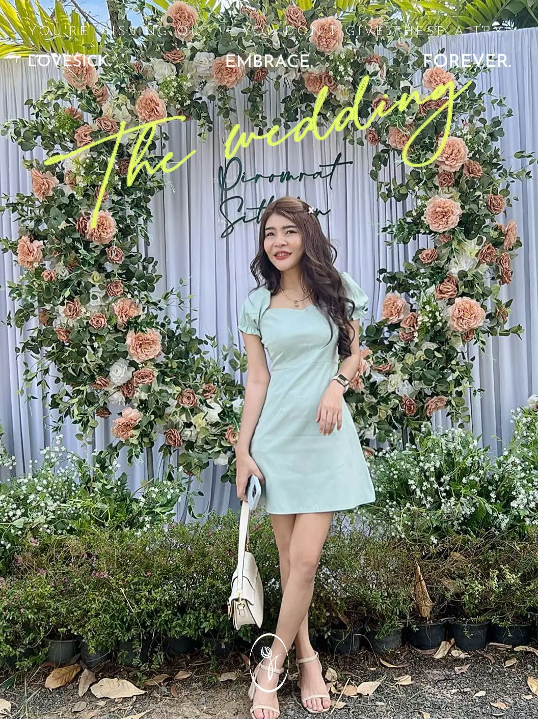The wedding (ธีมงานแต่งสีเขียว) | แกลเลอรีที่โพสต์โดย M A Y U 🩶 | Lemon8