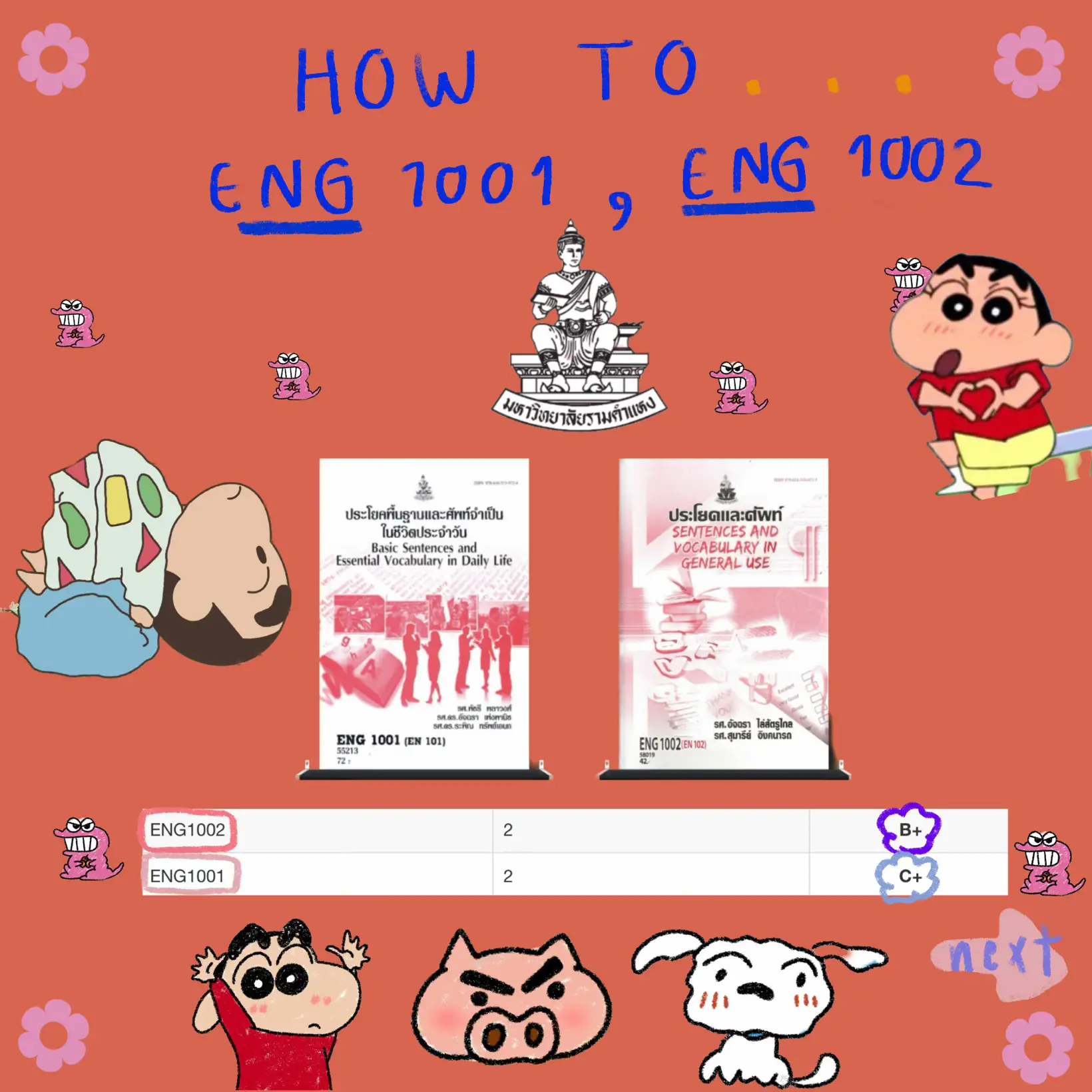 HOW TO ENG 1001 & ENG 1002 😣💯🔥 | แกลเลอรีที่โพสต์โดย Kivikk | Lemon8