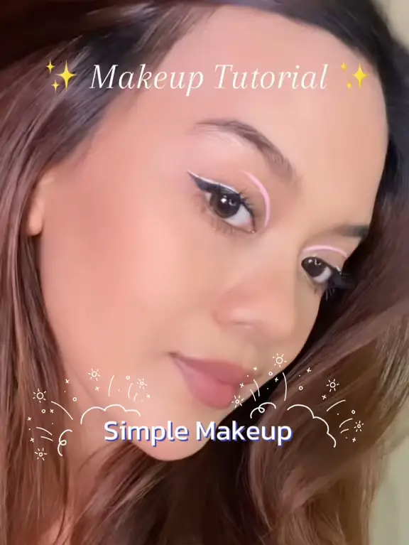 SIMPLE MAKEUP TUTORIAL | Video diterbitkan oleh Lollyna Rahman | Lemon8
