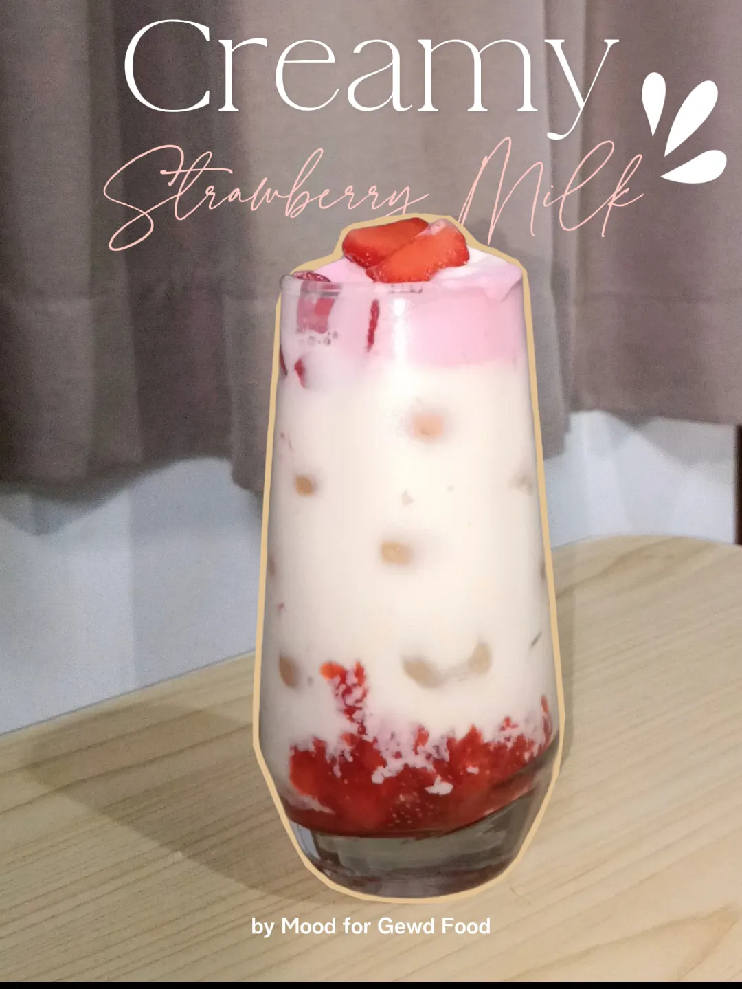 MINUMAN PRAKTIS - CREAMY STRAWBERRY MILK | แกลเลอรีที่โพสต์โดย ...