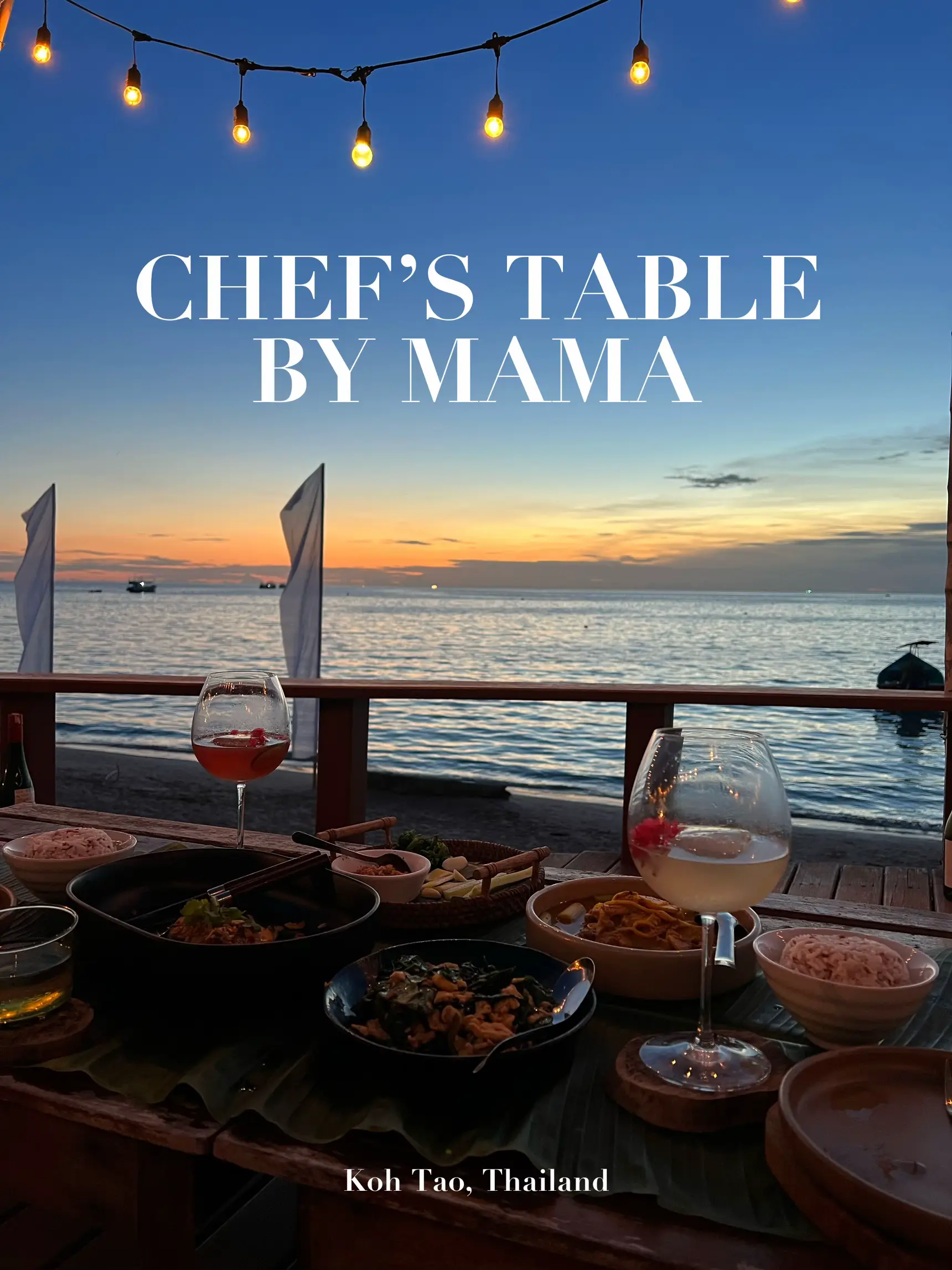 Chef’s Table by Mama (Chick) 🏝️🌞🍴 | แกลเลอรีที่โพสต์โดย Places two Go ...