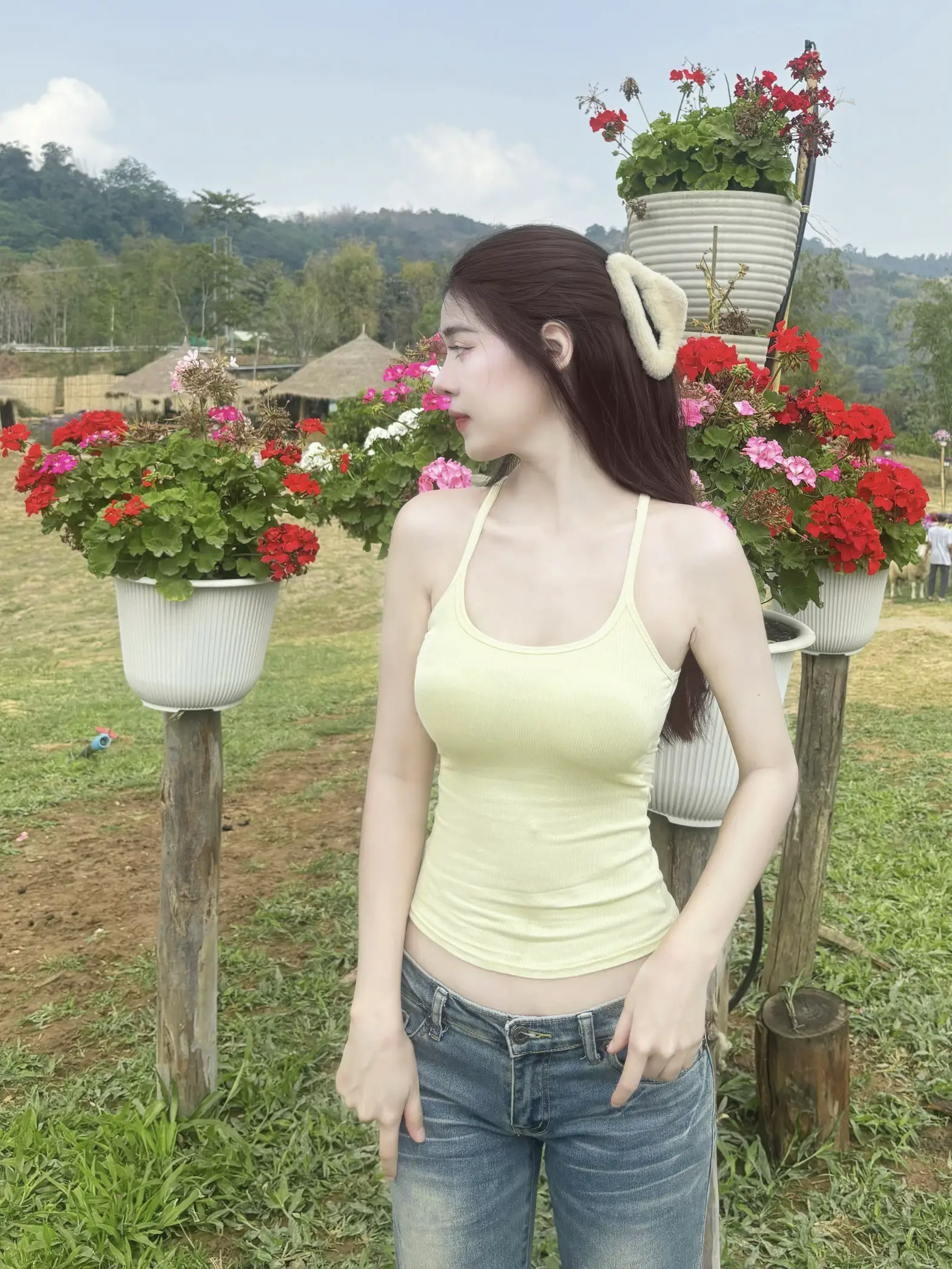 เที่ยวฟาร์มแกะที่ ม่อนแกะ เขาค้อ 🛖🍃 | แกลเลอรีที่โพสต์โดย AOMLET ♡. | Lemon8