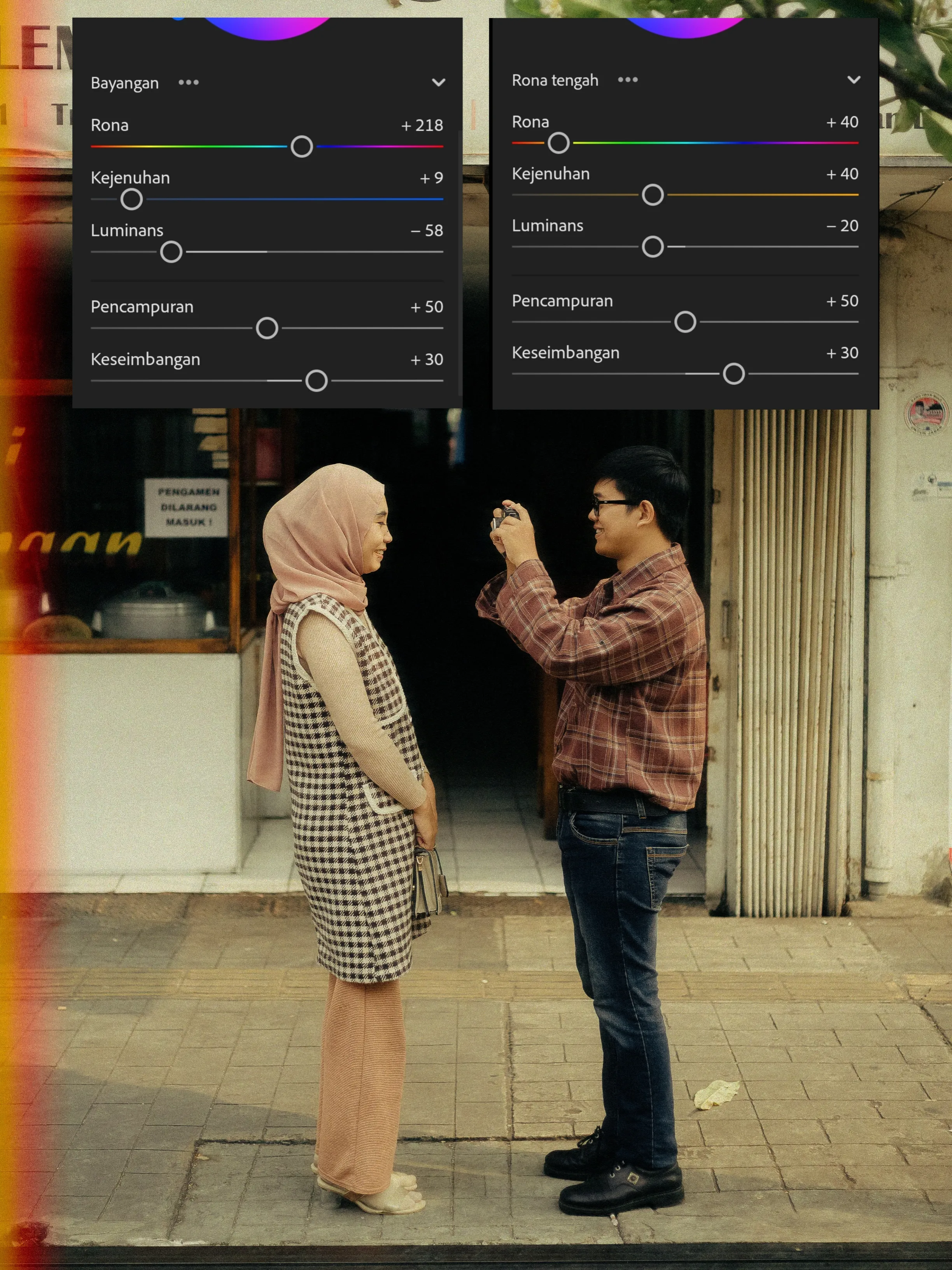 Edit Foto Aesthetic, Vintage Cinema Glow Lightroom | Galeri diposting oleh The Way Labs | Lemon8