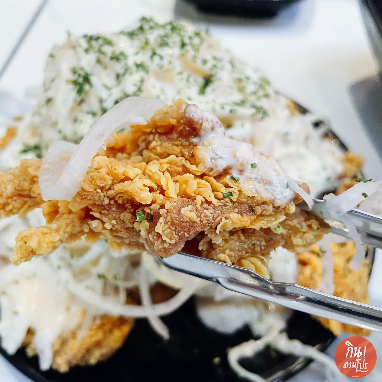 ไก่ทอดซอสหัวหอม ต้องร้าน Choong man Chicken | แกลเลอรีที่โพสต์โดย กิน ...