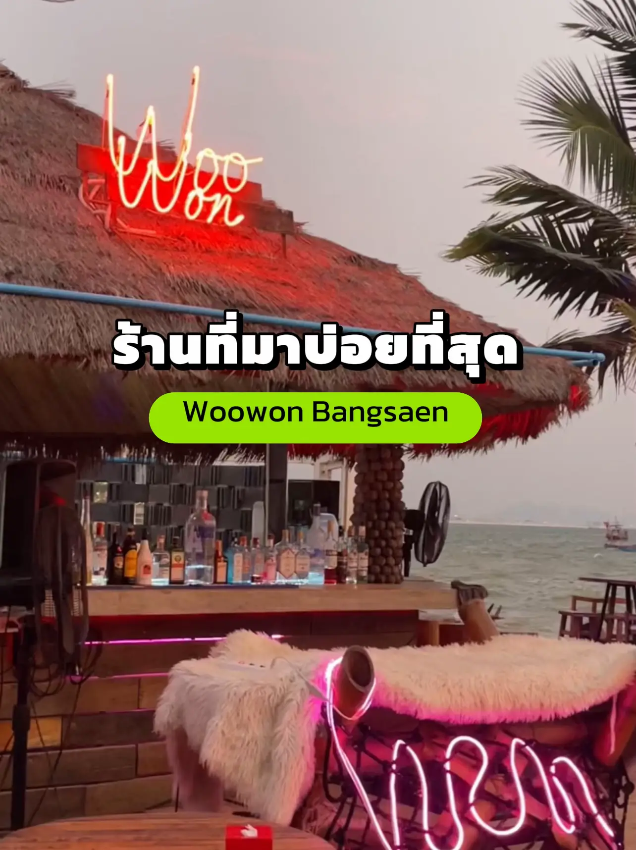 ร้านที่บรรยากาศเริ่ดสุด ในบางแสน🏝WOOWON💜🌅 | แกลเลอรีที่โพสต์โดย มอปอออ ...