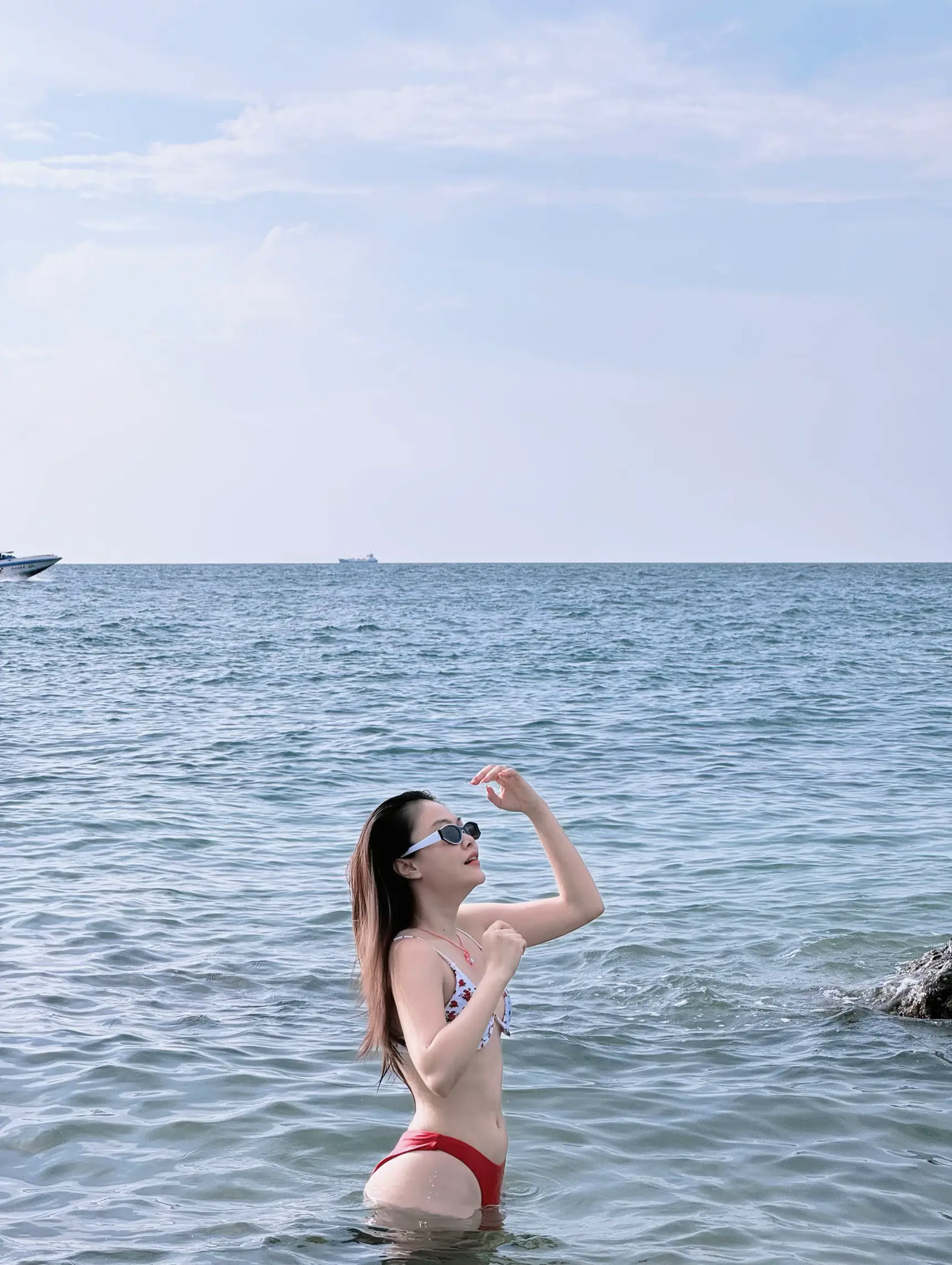 ใส่บิกินี่ครั้งแรกในวัย 26 ปี 🥹👙 | แกลเลอรีที่โพสต์โดย Tang | Lemon8