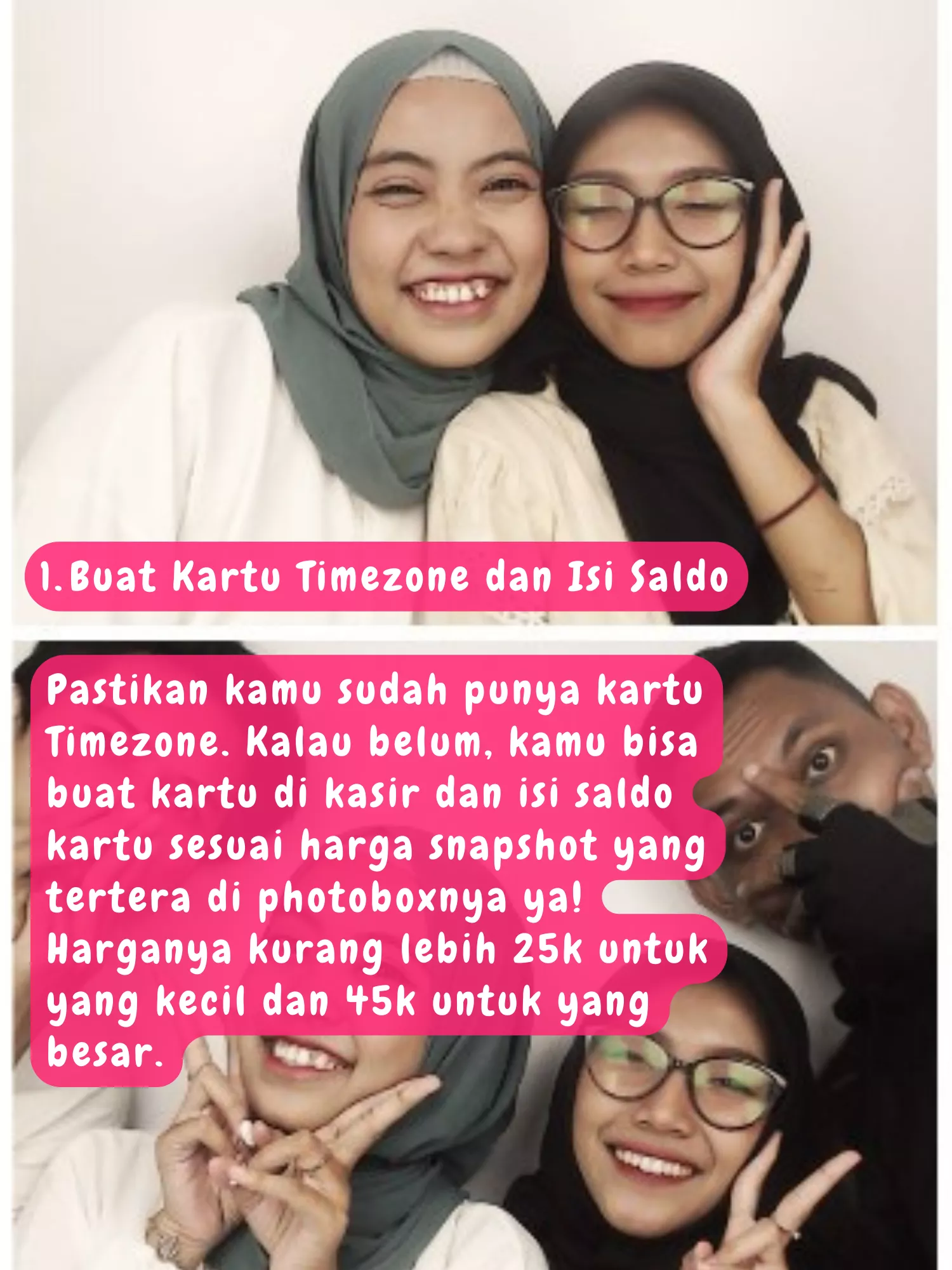 Photobox Murah Meriah di Timezone, Ini Caranya!📸 | Galeri diposting ...
