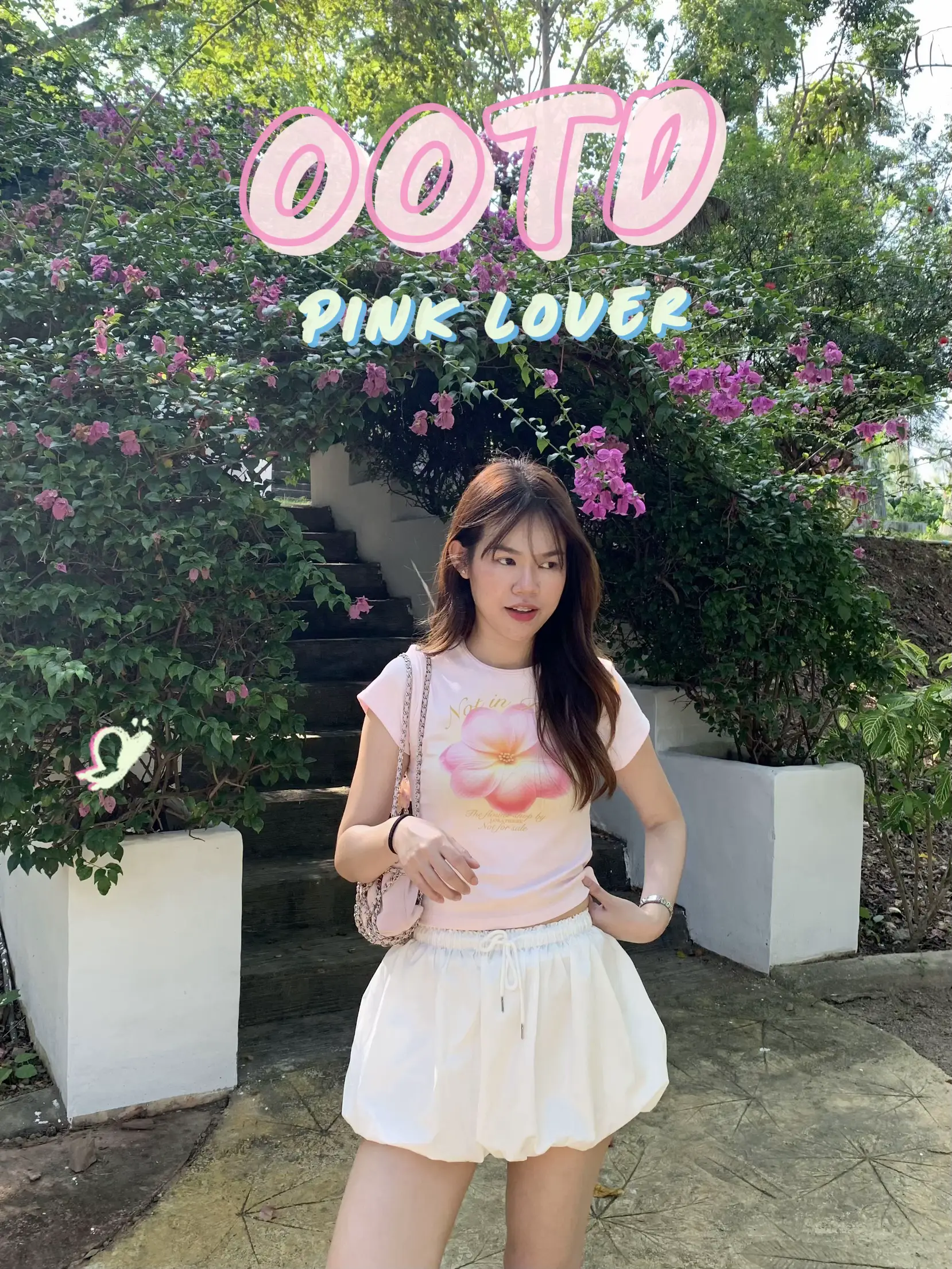 Pink lover outfit 💗 | แกลเลอรีที่โพสต์โดย minmeen | Lemon8