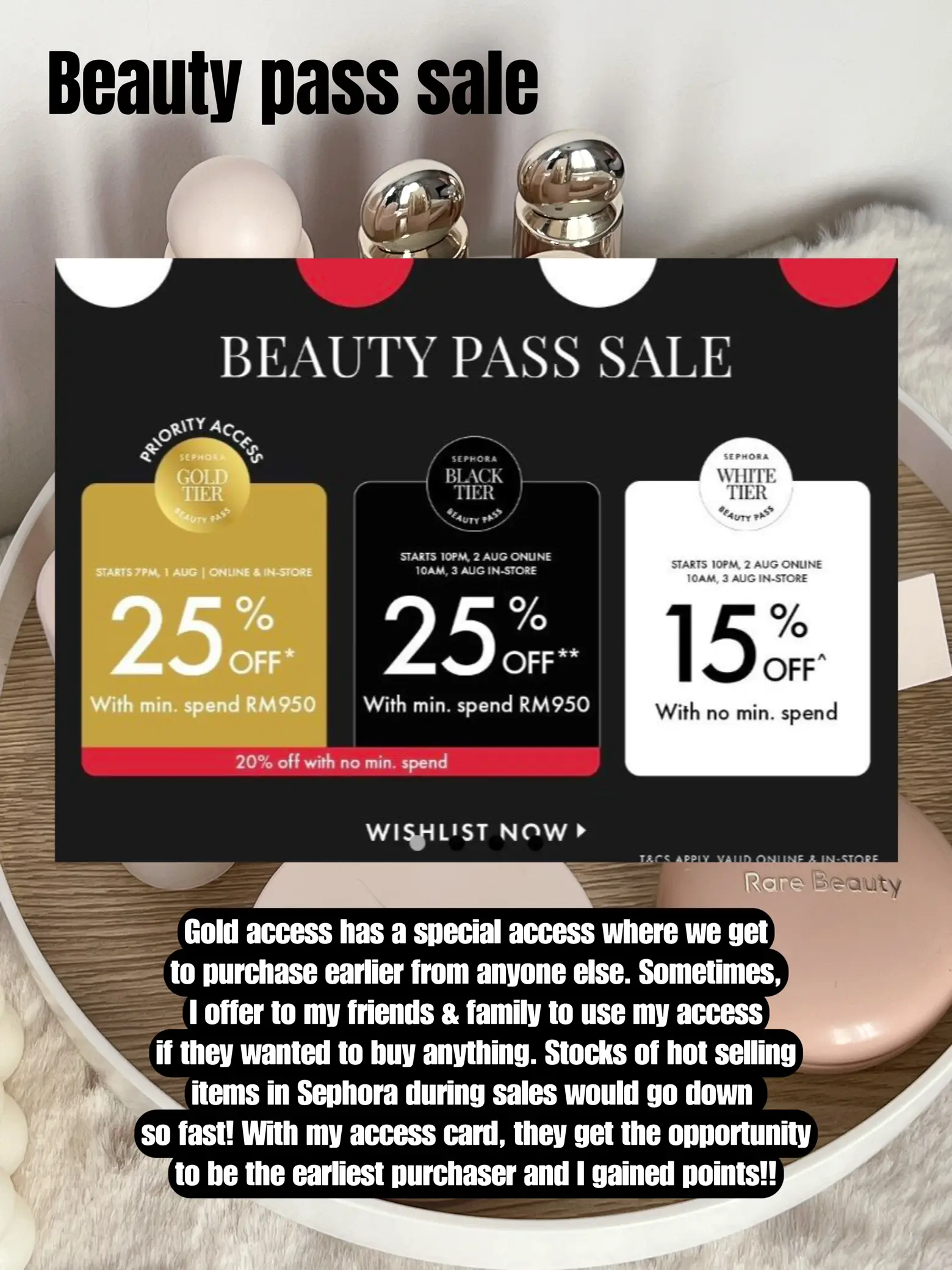 How I got Sephora Gold without spending too much!🛍️ | Galeri diposting ...