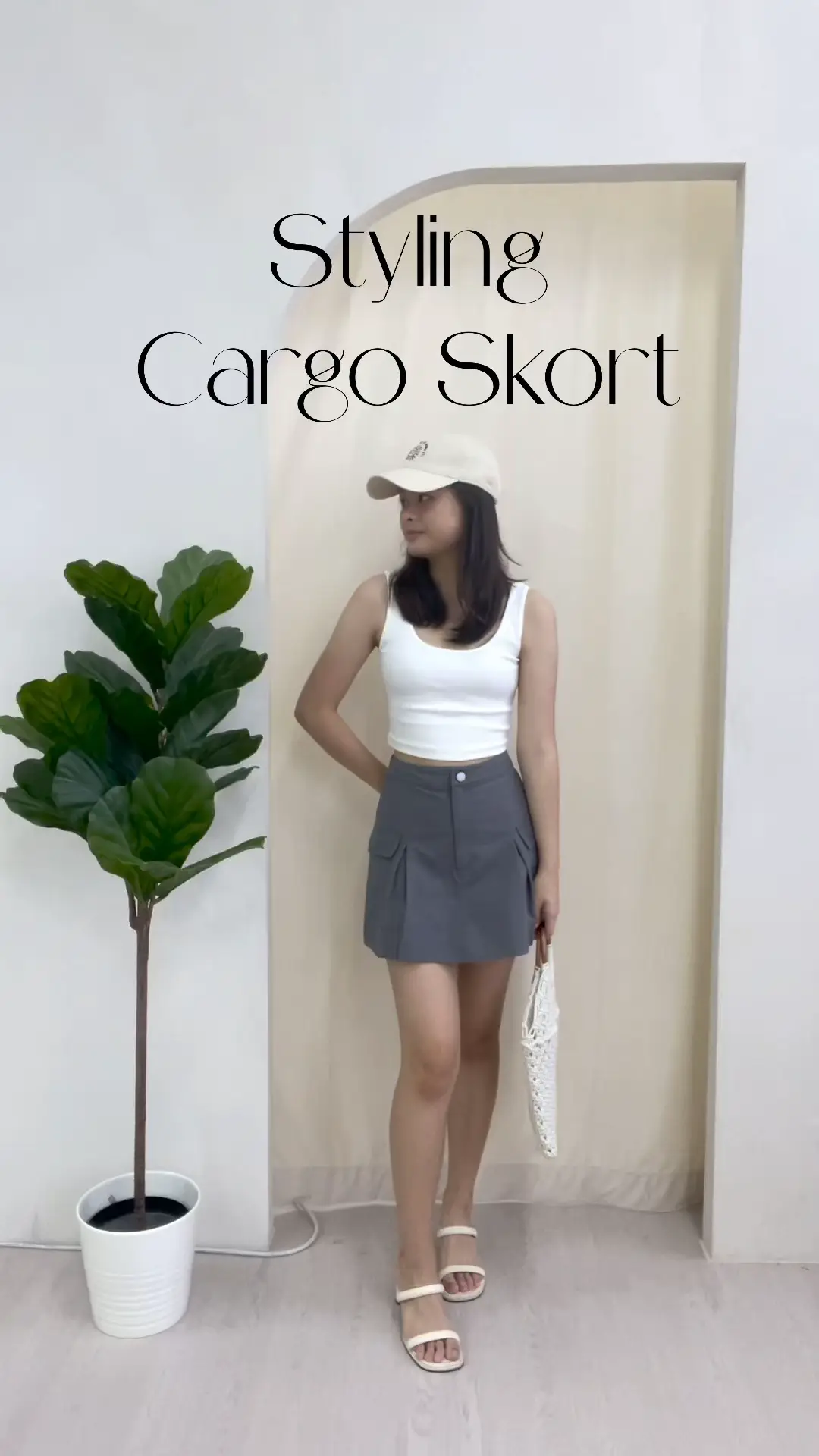 Styling Cargo Skort👗😍 | Video published by The Stage Walk | Lemon8