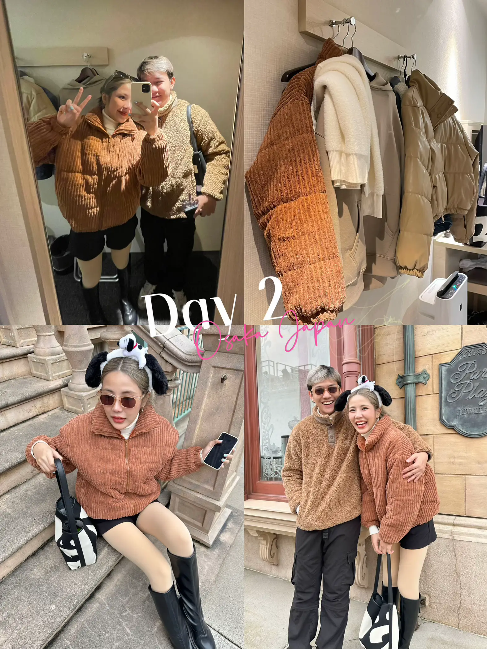 OOTD 5 day in Osaka Japan🇯🇵 | แกลเลอรีที่โพสต์โดย kataii | Lemon8