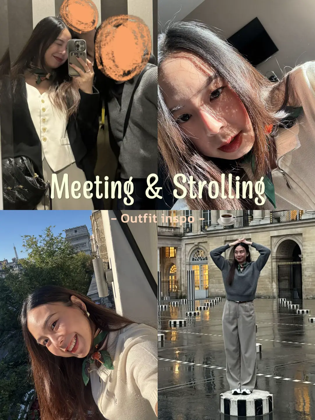 Mix & Match ชุดทำงาน-ชุดเที่ยว ในลุคเดียว in Paris 🇫🇷🥖 | แกลเลอรีที่ ...