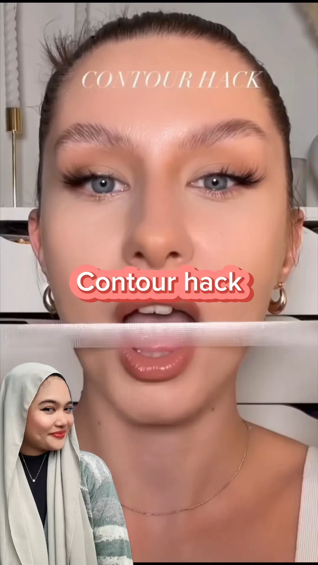 CONTOUR HACK WITH ME | Video diterbitkan oleh antasyalaila | Lemon8