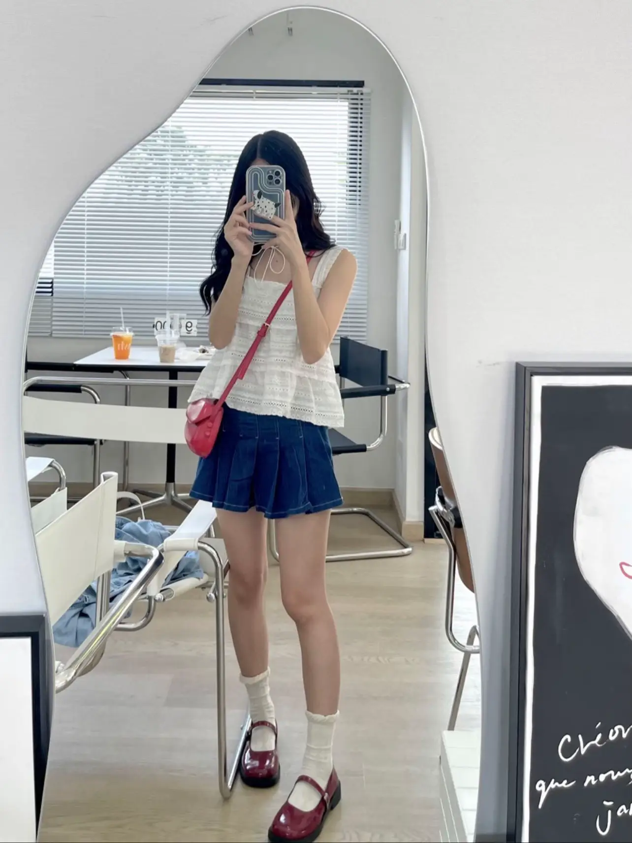 แต่งตัวไปคาเฟ่ฉบับสาว 150cm | แกลเลอรีที่โพสต์โดย May warit | Lemon8