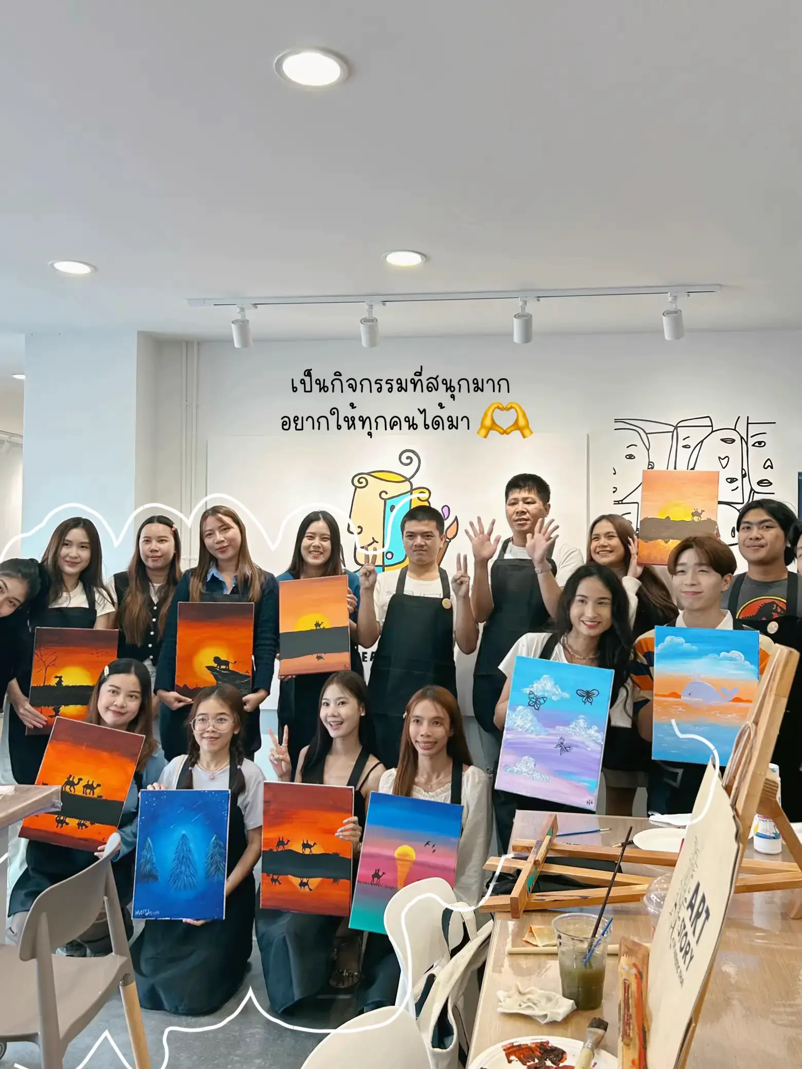 🎨 กิจกรรม workshop วาดรูปแห่งใหม่ย่านตลิ่งชัน | แกลเลอรีที่โพสต์โดย TripTamJai | Lemon8