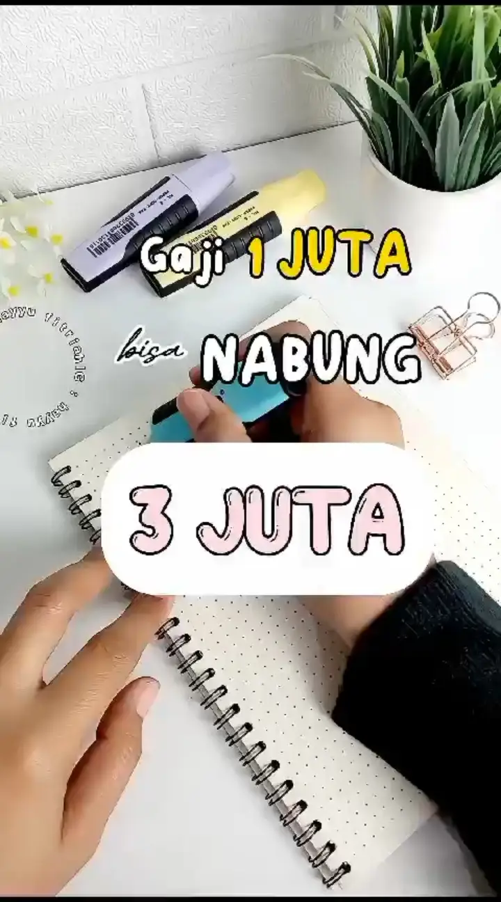 Gaji 1 juta bisa nabung 3 juta | Video dipublikasikan oleh Ayu | Lemon8