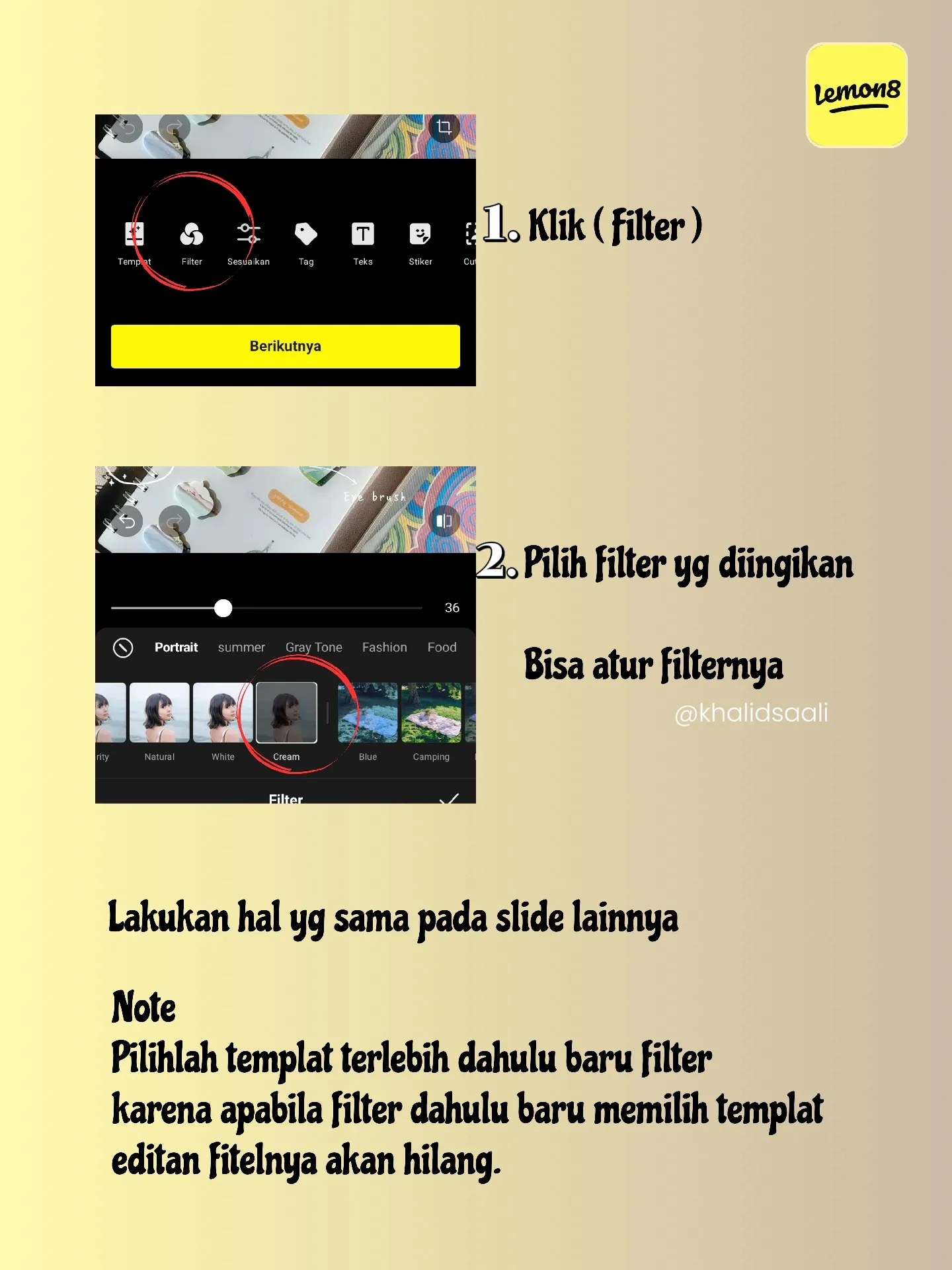 EDITING & POSTING konten di Lemon8 itu MUDAH 🥰🍋 | Galeri diposting oleh khalidsaali | Lemon8