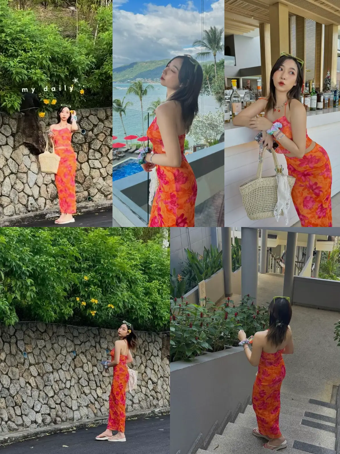ootds summer with me 🌴🌺🌊💖 | แกลเลอรีที่โพสต์โดย nnewsrp⊹🌺🍹 | Lemon8