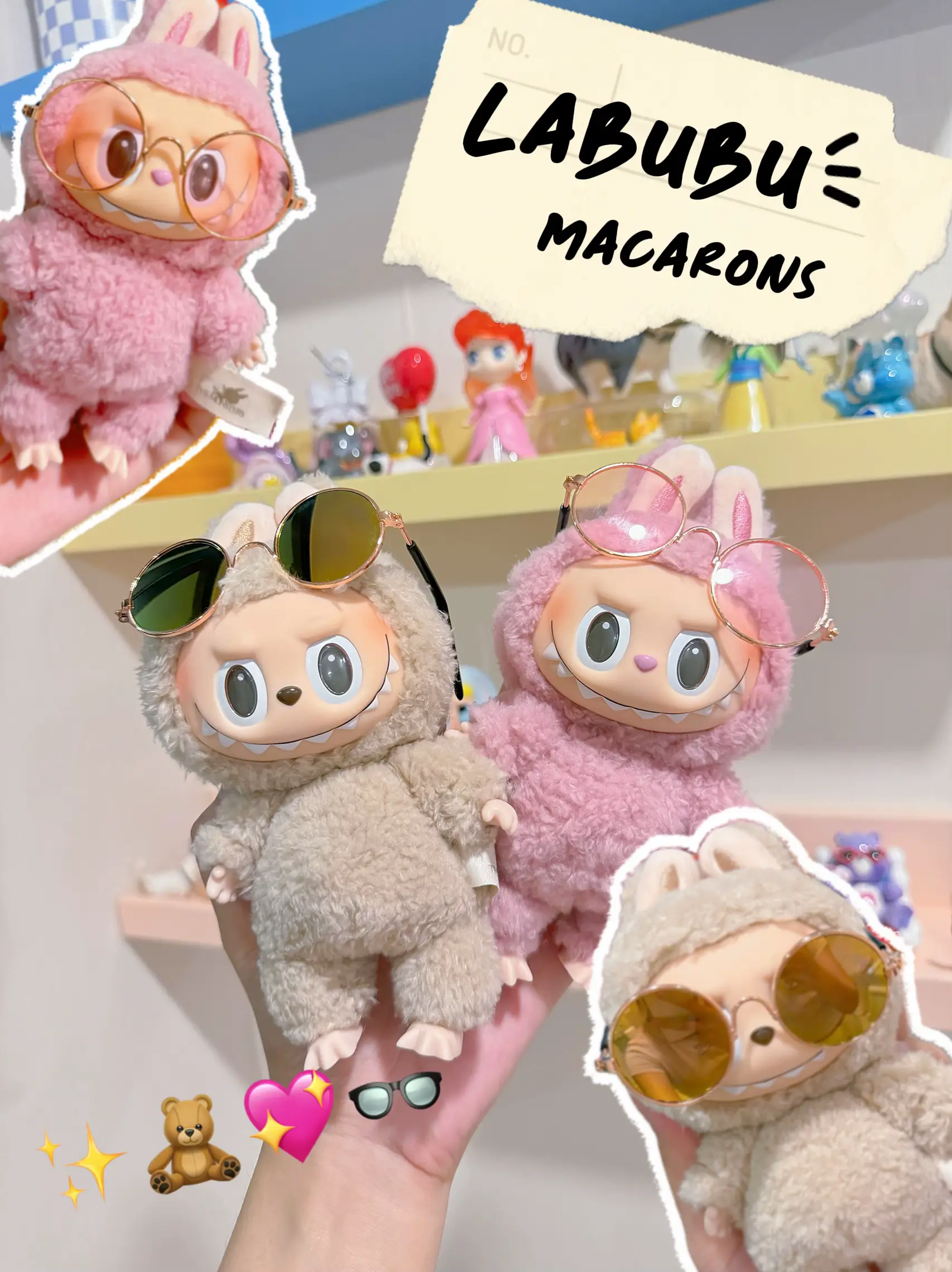 แต่งตัวให้น้อน Labubu 💖👓 | แกลเลอรีที่โพสต์โดย HuaCherry | Lemon8