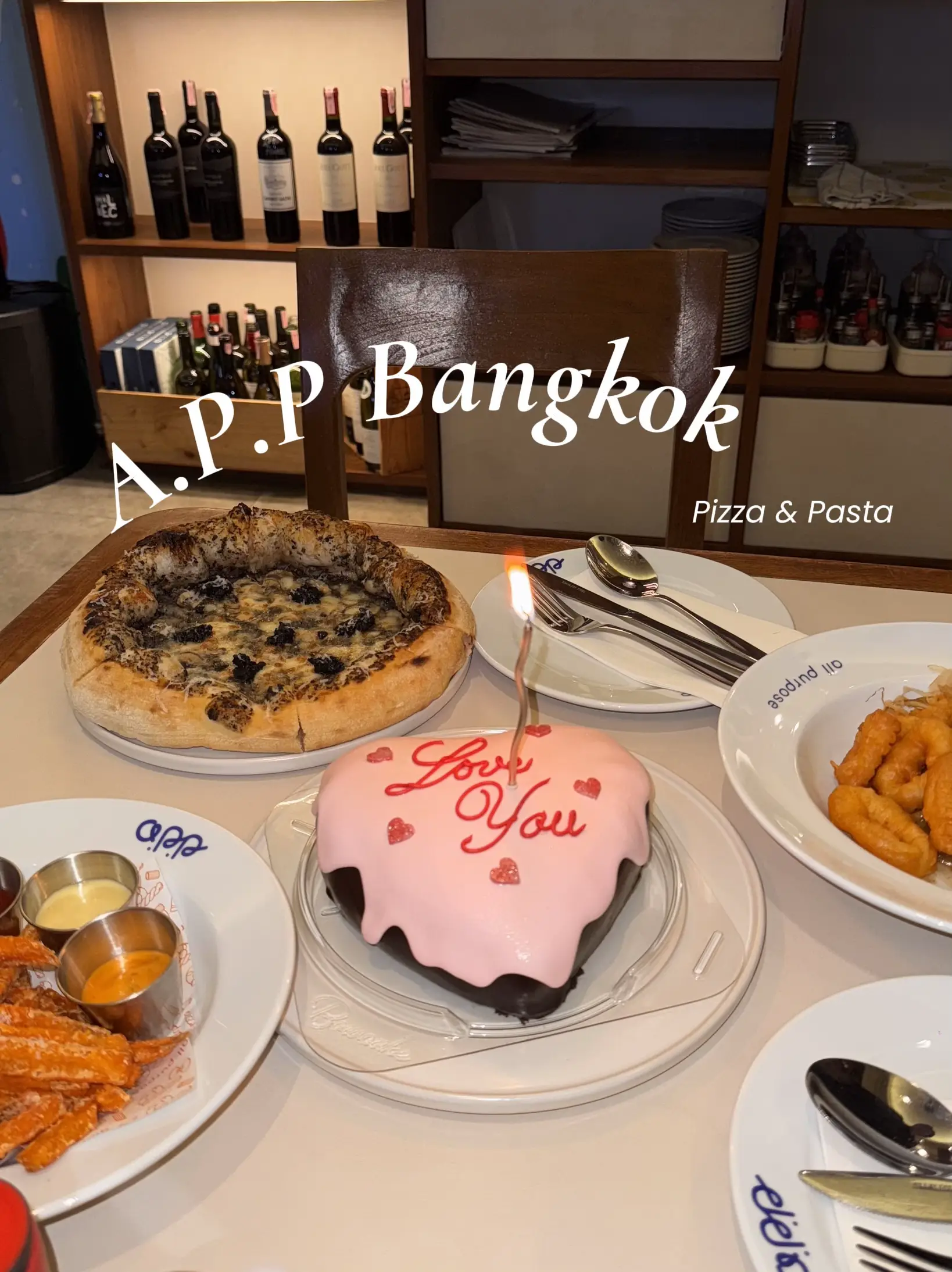 A.P.P Pizza & Pasta ร้านพิซซ่าโฮมเมดราคาน่ารักที่ต้องลอง! | แกลเลอรีที่ ...