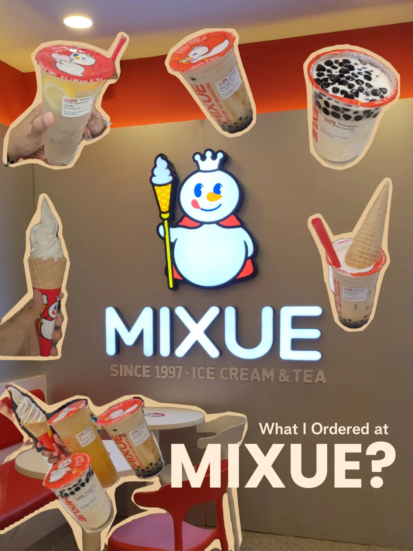 Menu Mixue Malaysia - Carian Lemon8