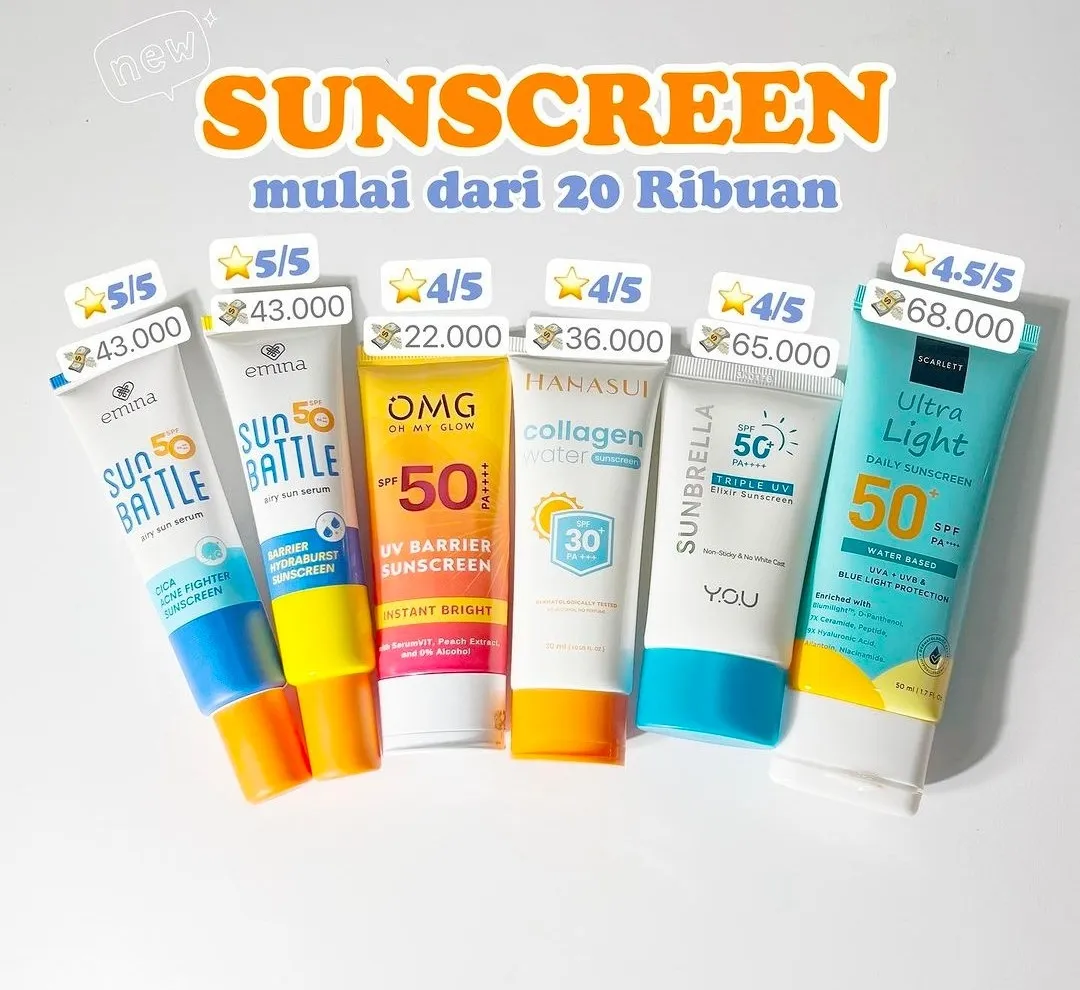 Suncreen 20rban | Galeri diposting oleh Nurull | Lemon8