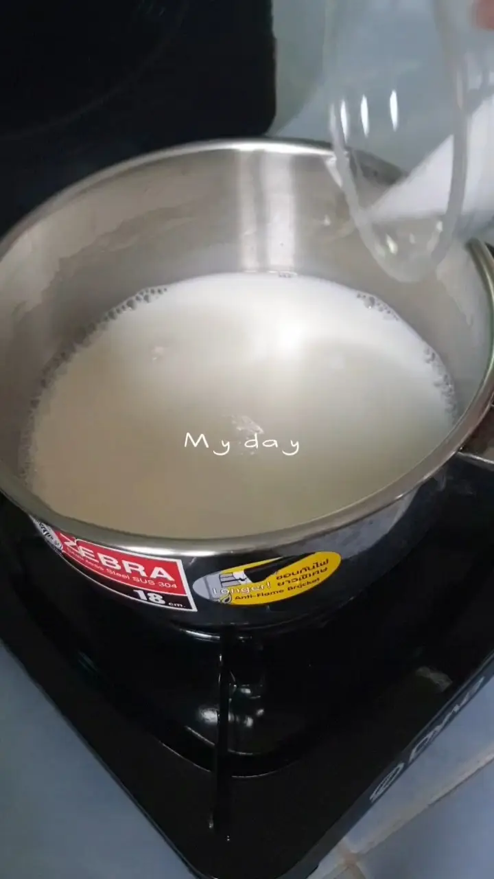 พุดดิ้งนมสดผลไม้ | วิดีโอที่เผยแพร่โดย Pathraporn Modt | Lemon8