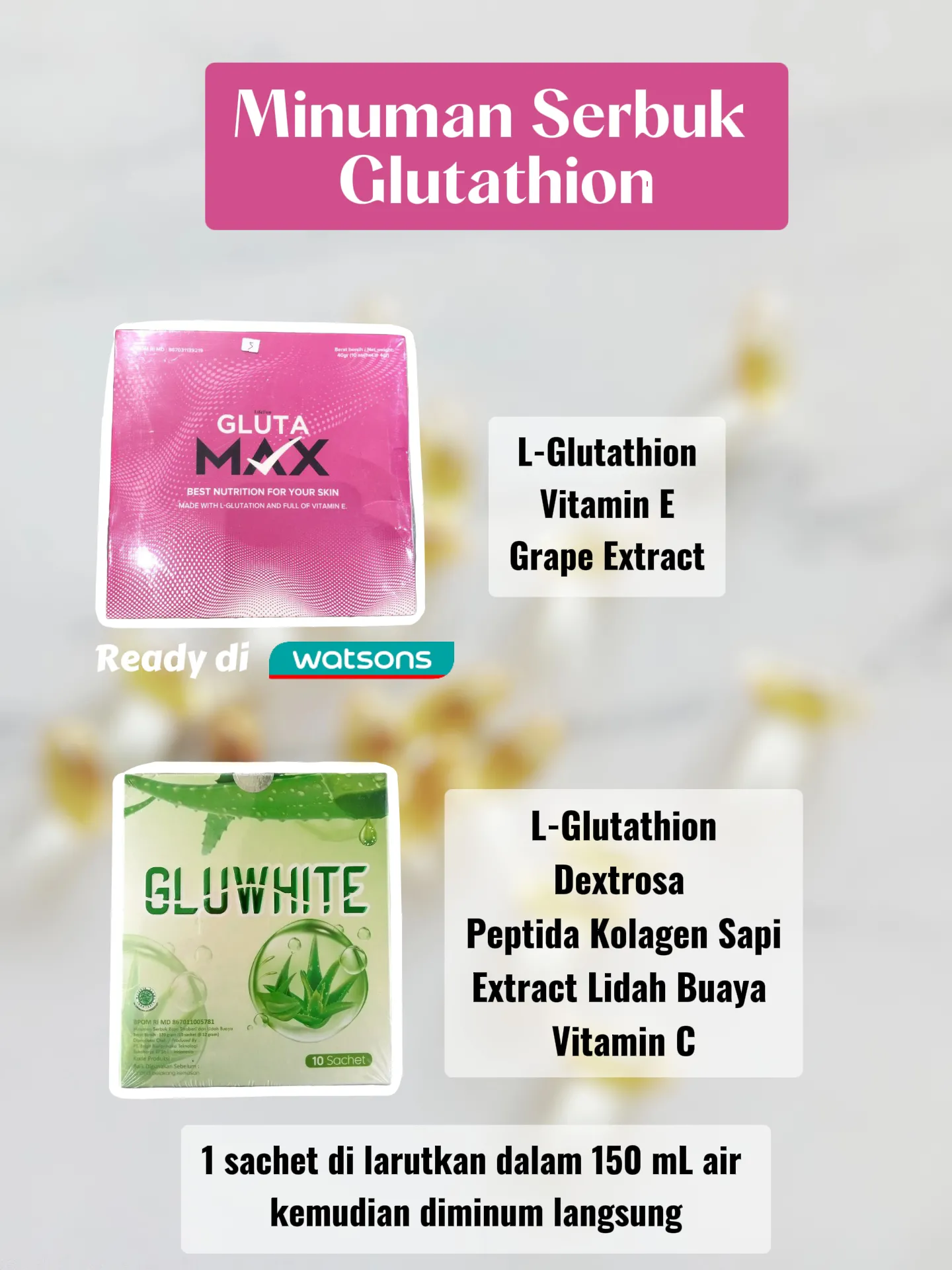 Suplemen Glutation: Bantu Memutihkan kulit | Galeri diposting oleh Riny ...