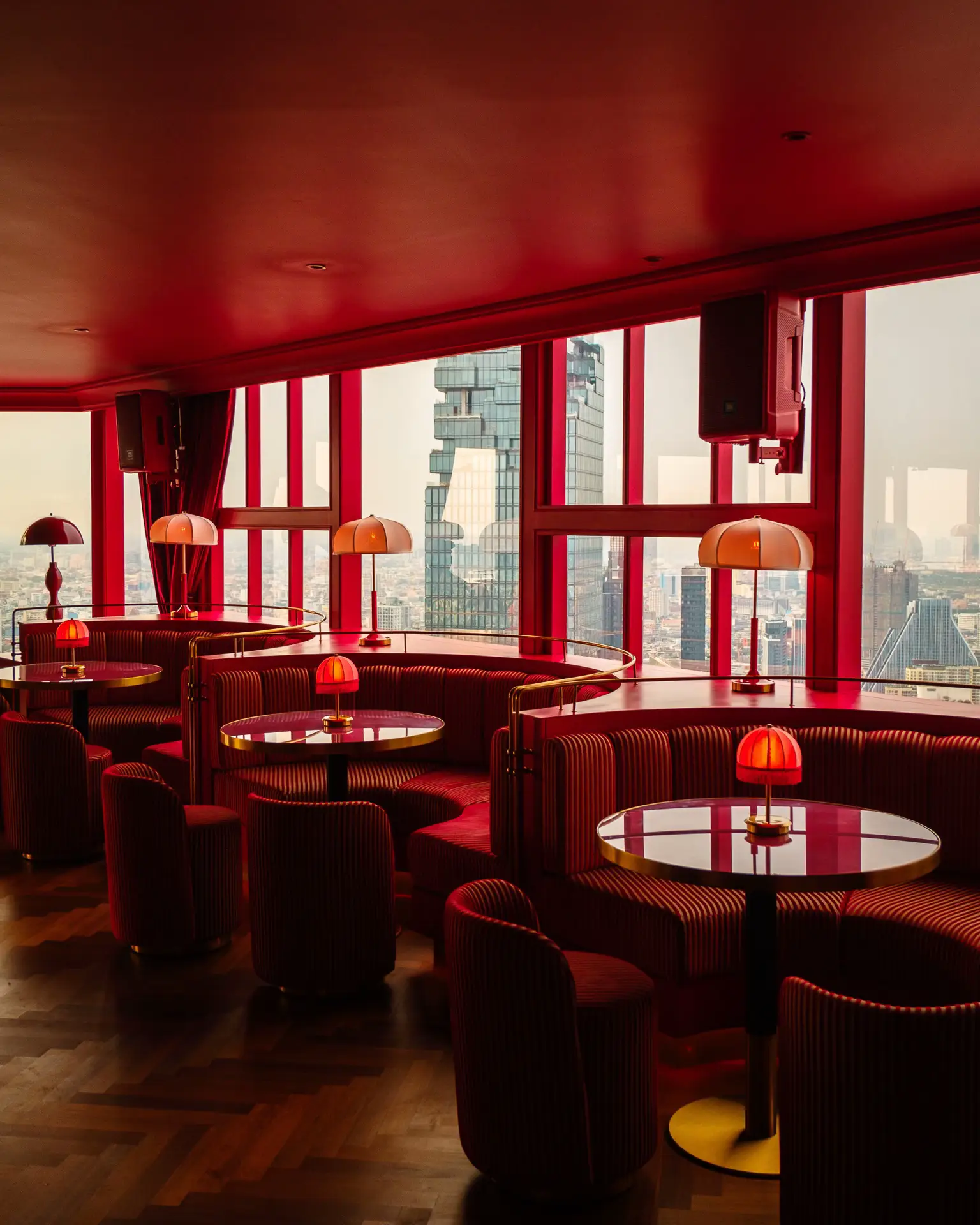 Invitation Only Exclusive Cocktail Bar Panoramic View on High Rise 🍹 ...