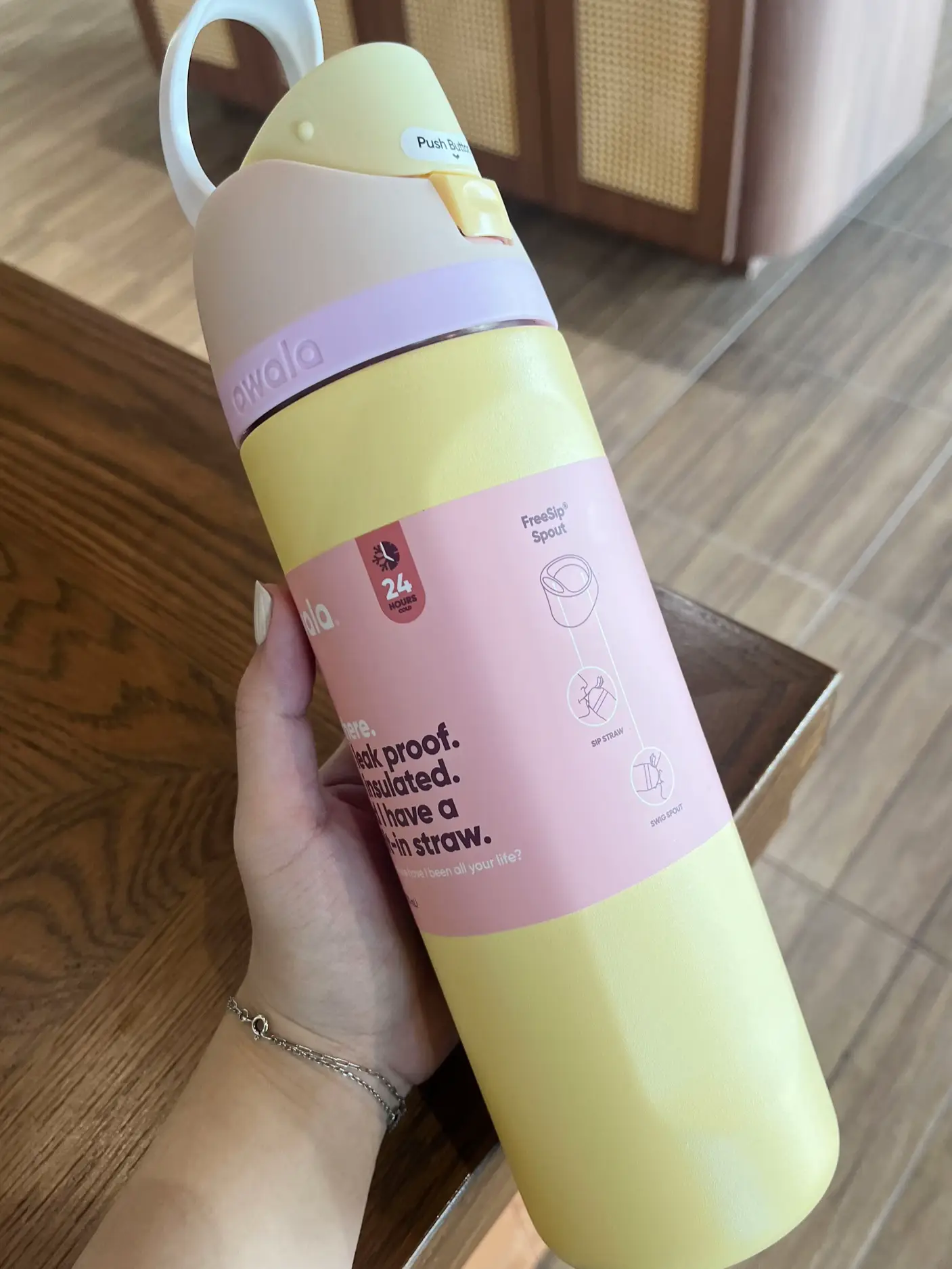 แก้วน้ำ Owala 💛🍋 สีละมุน Spring Fling | แกลเลอรีที่โพสต์โดย Khunbenz ...