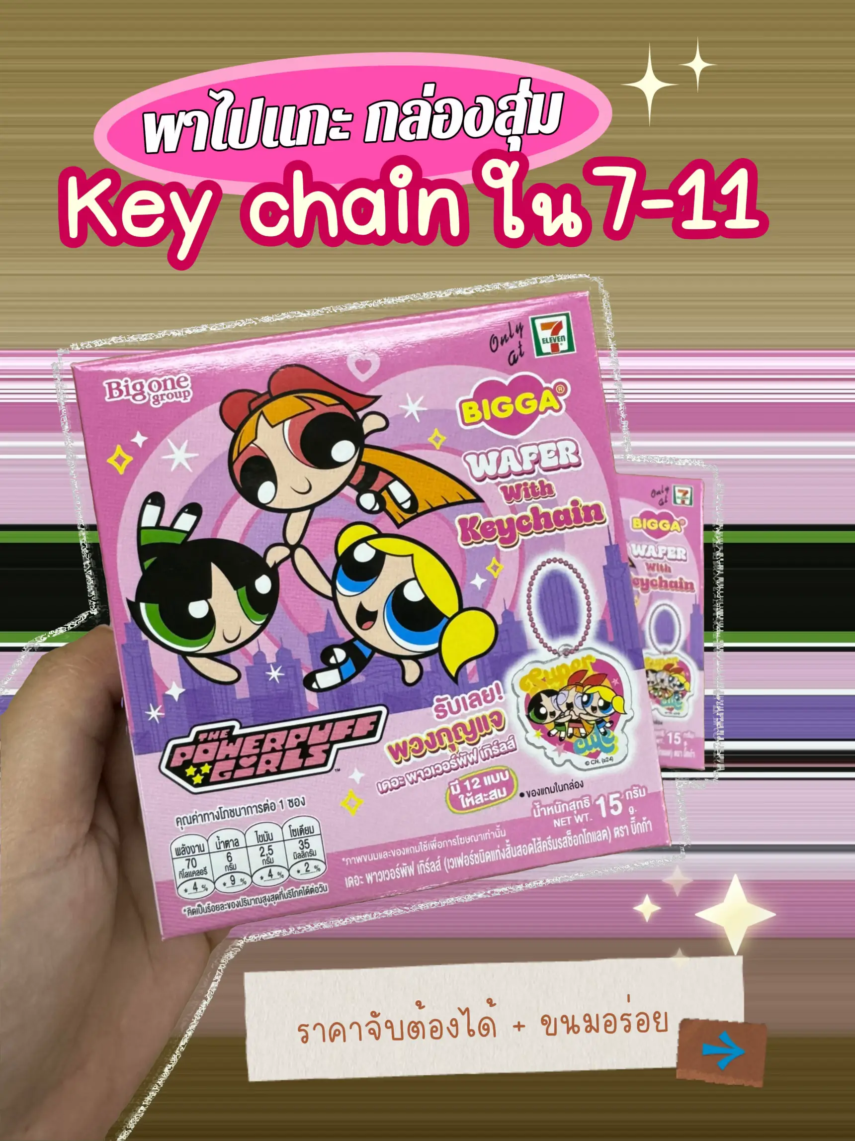 พาแกะ ของเล่น 7-11 สุ่ม Key chain Powerpuff Girls ️🩵💚 | แกลเลอรีที่ ...