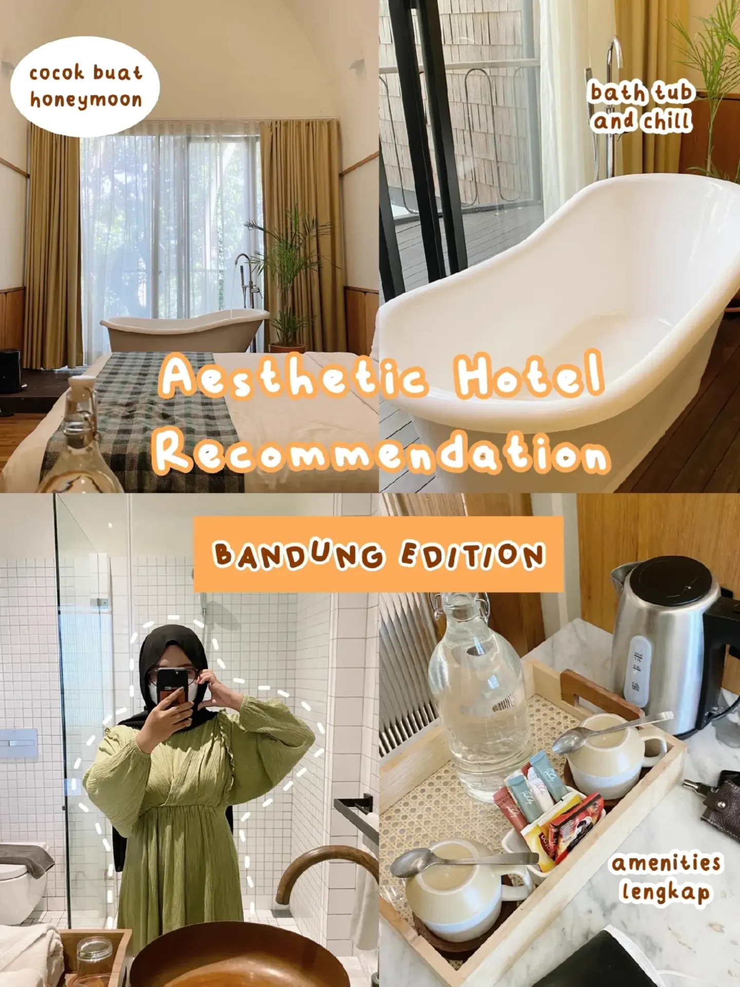 Rekomendasi Hotel Estetik di Bandung!🩰🎀🌸 | Galeri diposting oleh devi🌷🧁🍨 | Lemon8