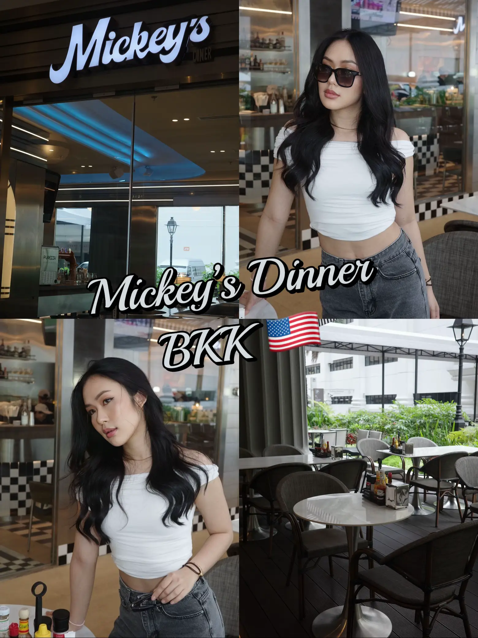 Mickey’s Dinner BKK |คาเฟ่สไตล์อเมริกัน🇺🇸🥓🥞 | แกลเลอรีที่โพสต์โดย Aomji ...