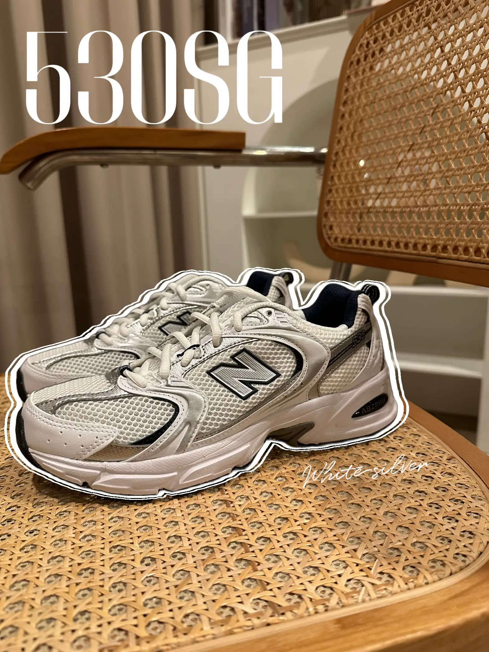 New balance 530 sg ทำไมฮิต? | แกลเลอรีที่โพสต์โดย รีวิวไปเรื่อย | Lemon8