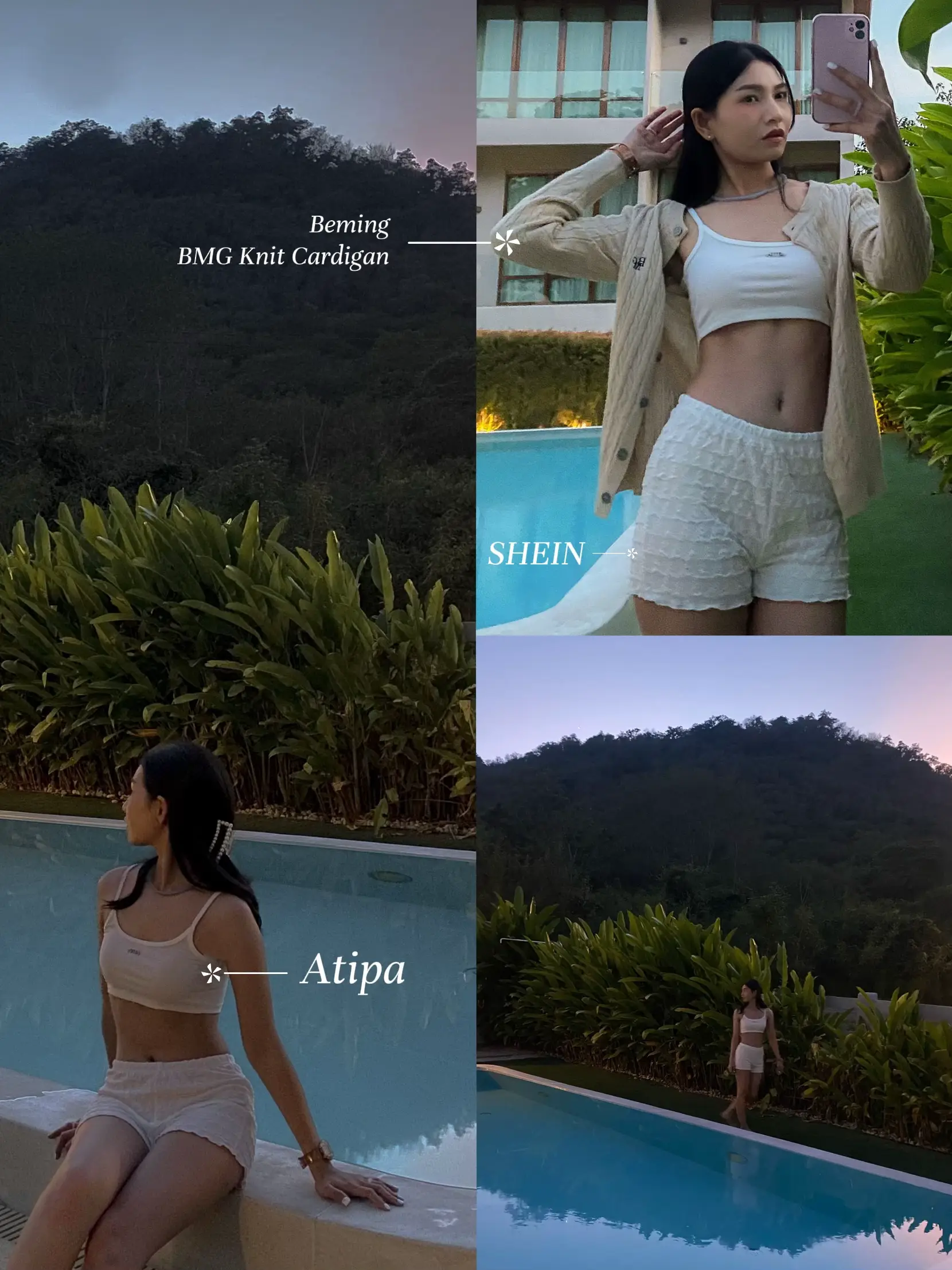 5 Looks @เขาใหญ่⛰️🌿 | แกลเลอรีที่โพสต์โดย Aey_ni | Lemon8