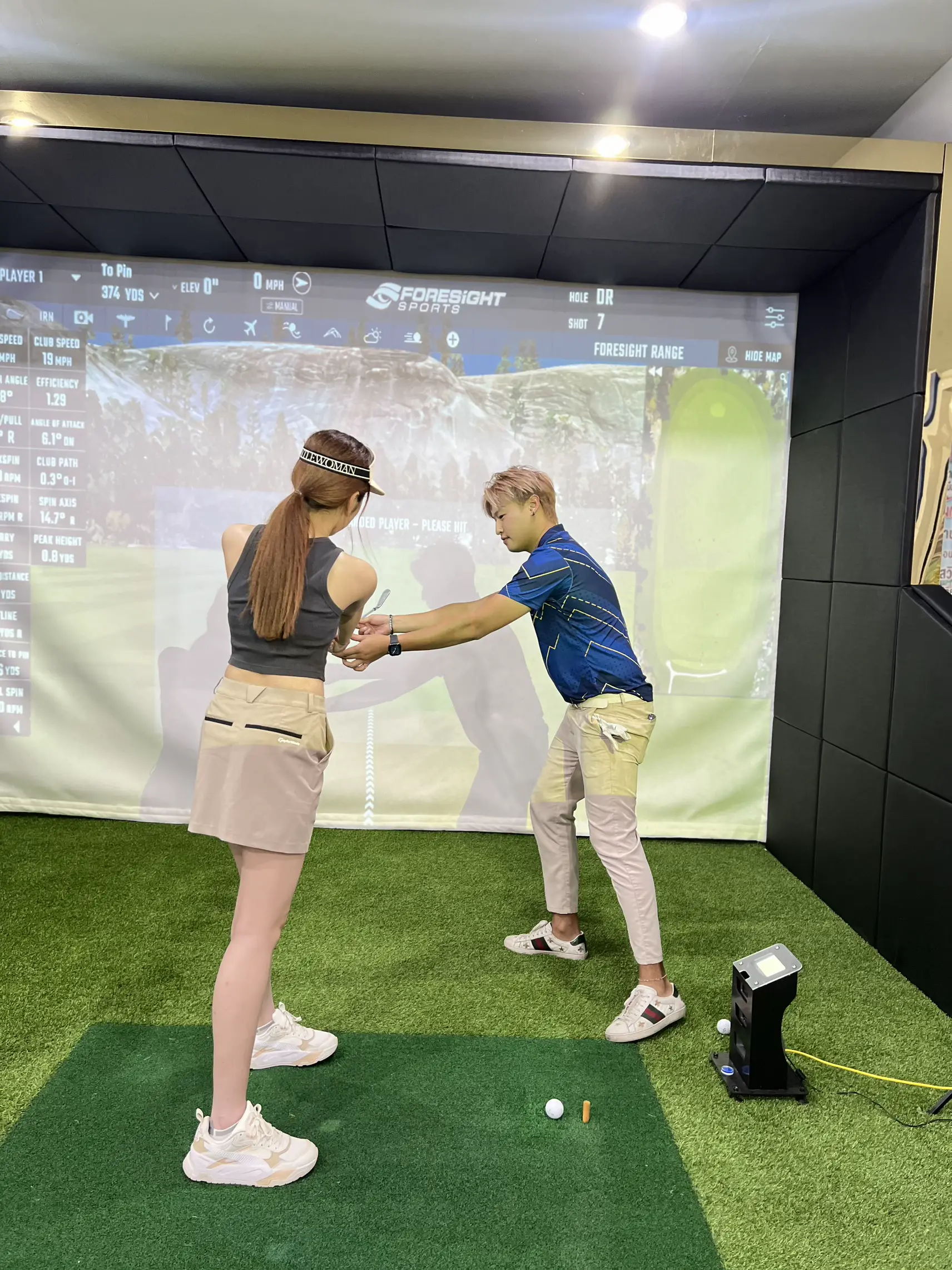 รีวิว เรียนกอล์ฟครั้งแรกในชีวิต⛳️🏌🏻‍♀️💕 | แกลเลอรีที่โพสต์โดย Pipimwila ...