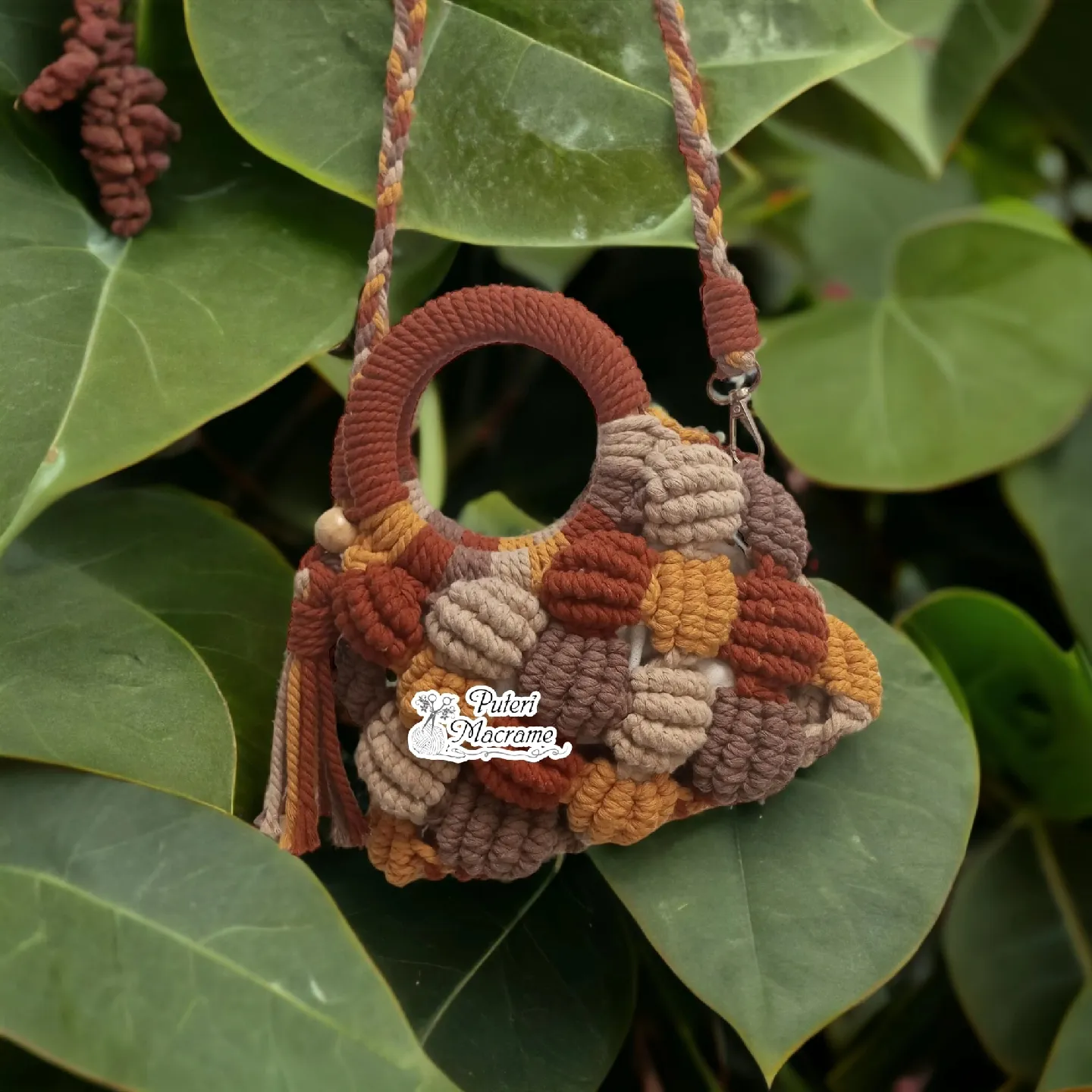 Tas Bubble Macrame | Galeri disiarkan oleh Puteri Macrame | Lemon8