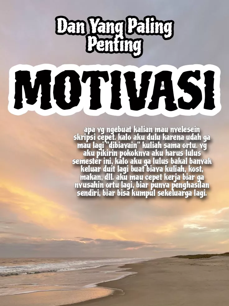 Tips ngerjain skripsi dalam 2.5 bulan | Galeri diposting oleh Selyvalov | Lemon8