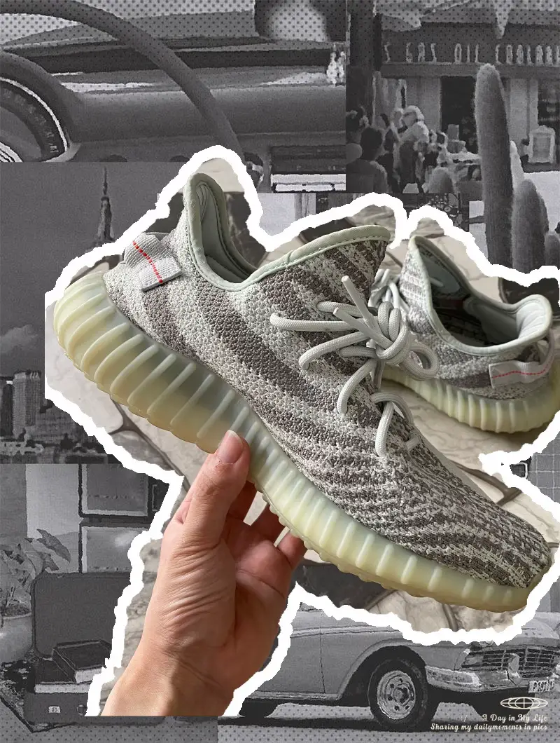 Yeezy Zebra 350 ( Blue tint ) | แกลเลอรีที่โพสต์โดย Panda | Lemon8