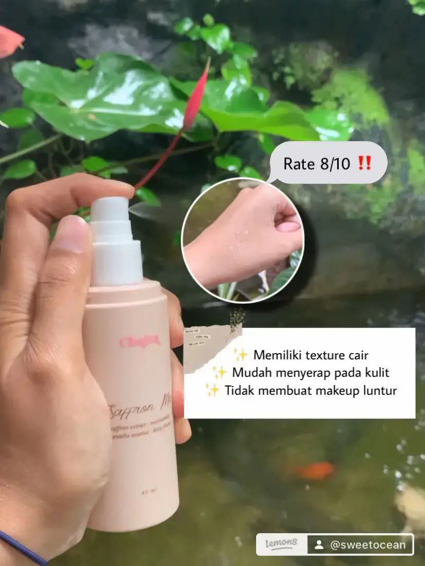 Review Setting Spray Untuk Kulit Sensitif | Galeri diposting oleh Rahmadini | Lemon8