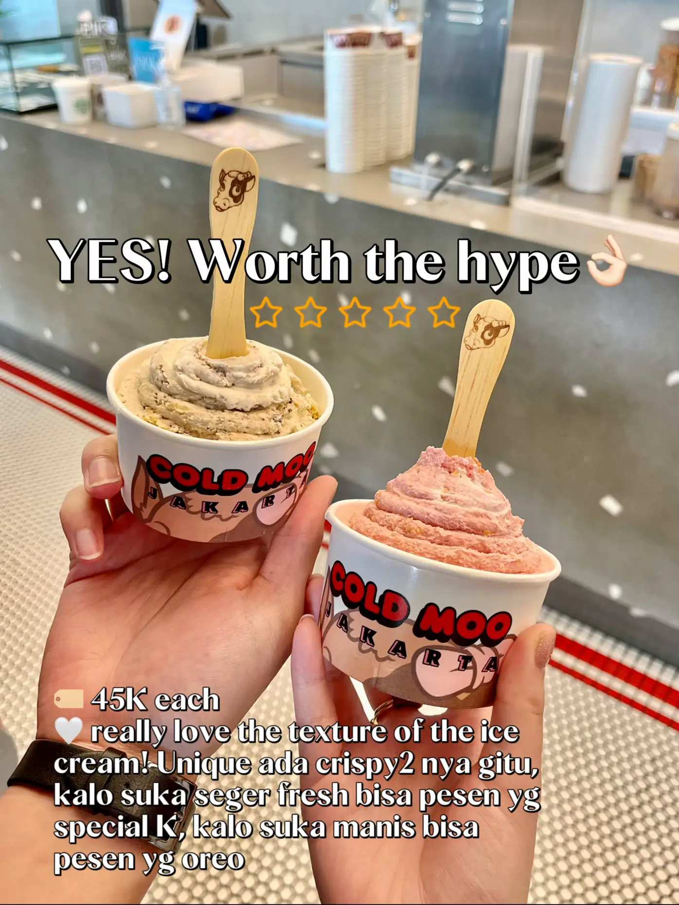 REVIEW ICECREAM VIRAL COLD MOO! Emang enak? 🫣 | Galeri diposting oleh ...