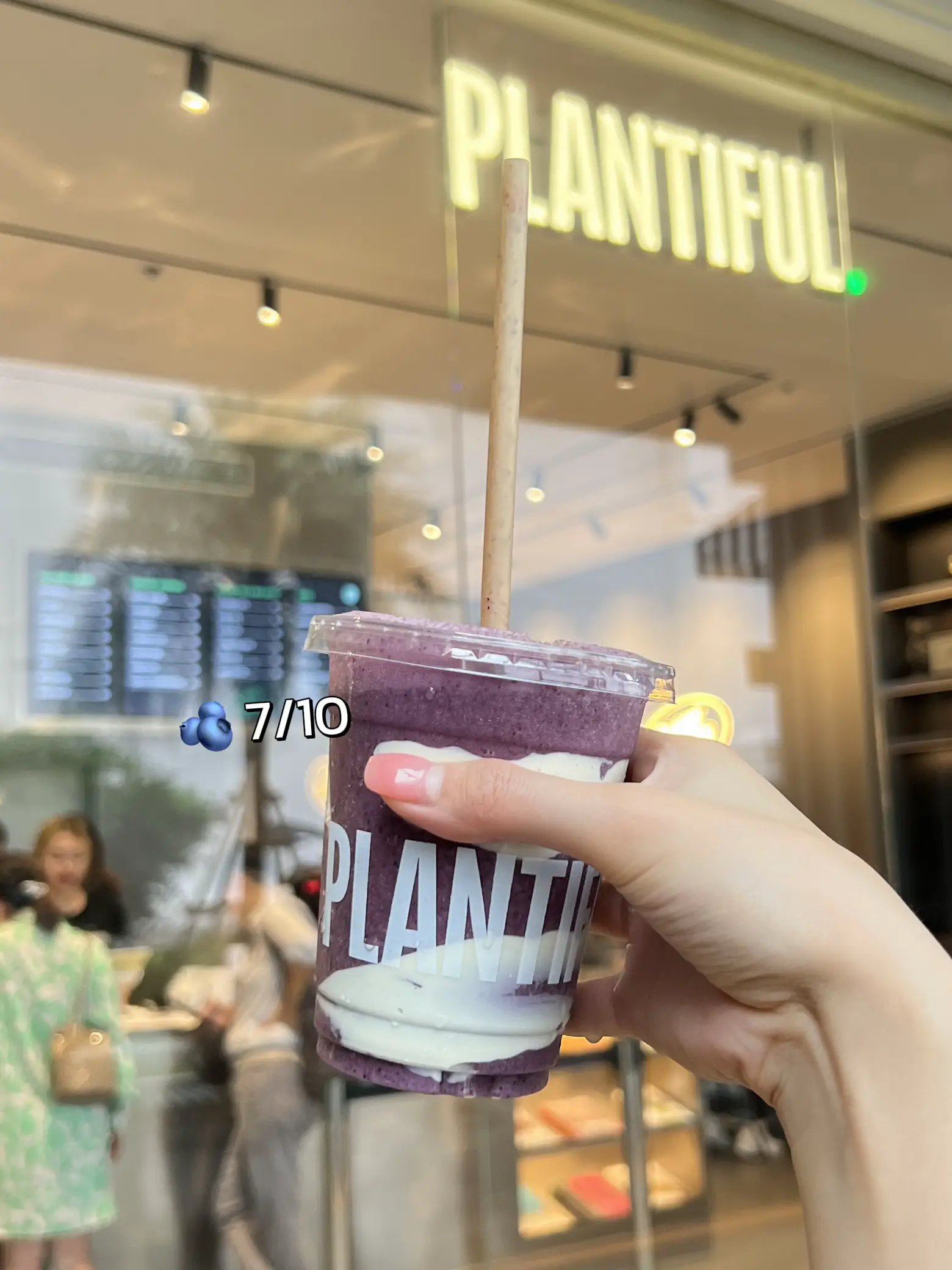 Plantiful น้ำปั่นเซเลปในกระแส!! 🍒🫐🍌 | แกลเลอรีที่โพสต์โดย Mya Boonnalin | Lemon8