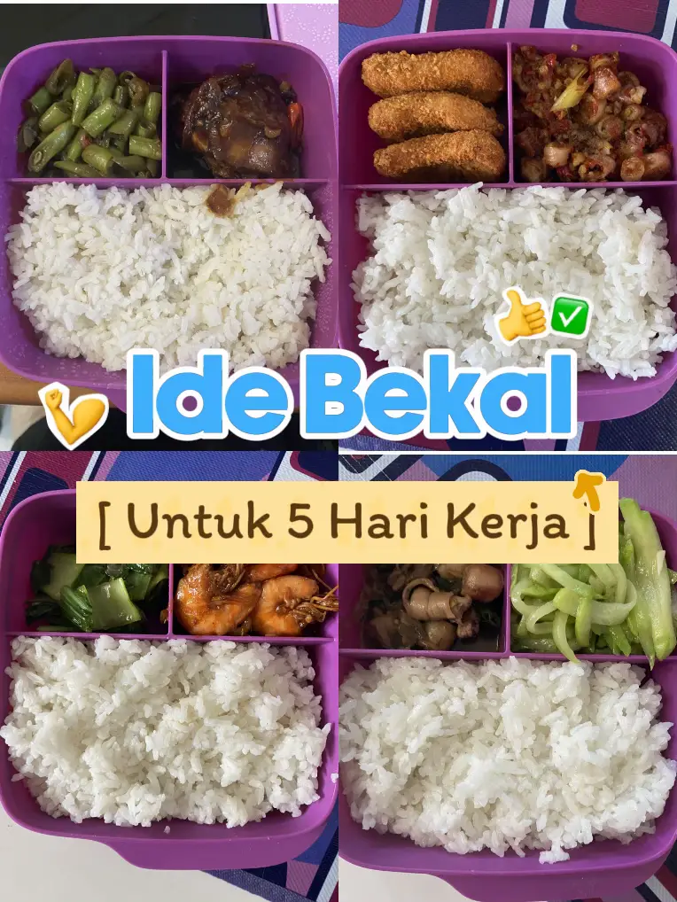 30 MENU BEKAL SEHAT UNTUK KE TEMPAT KERJA 😱 | Galeri diposting oleh ...