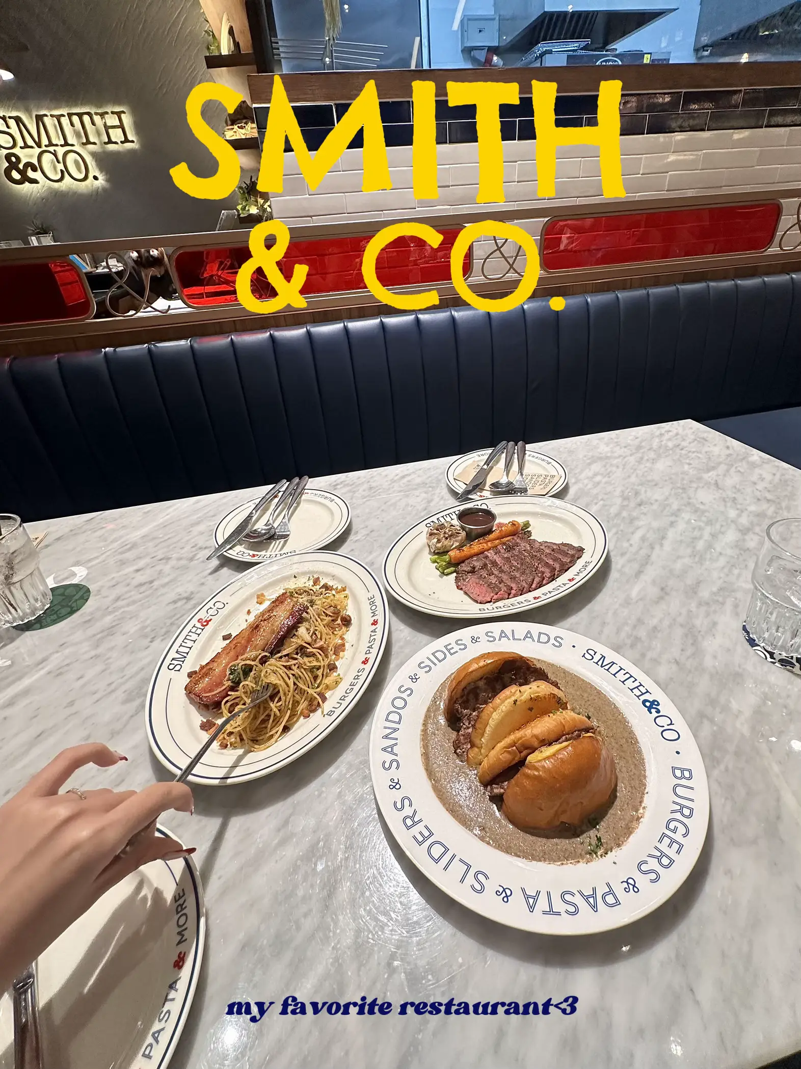 ร้านอาหารหรู ราคาน่ารัก ใจกลางเมือง Smith&Co. | แกลเลอรีที่โพสต์โดย Come with Mhee | Lemon8