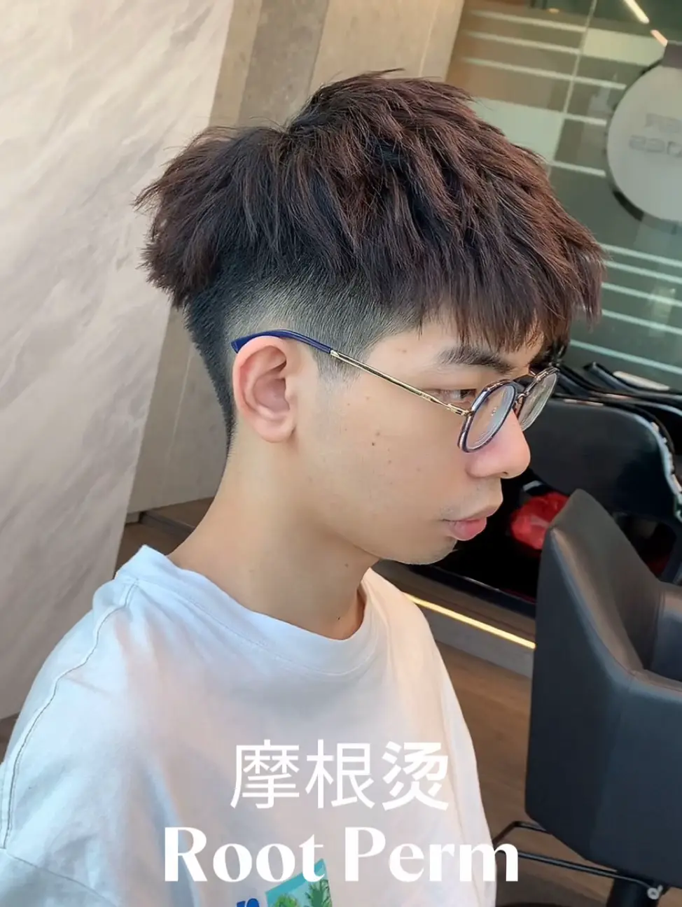 🇸🇬 Root Perm 2024最火的男士微分碎盖·摩根烫 | Video published by 🇸🇬Jerry发型设计师 ️ | Lemon8