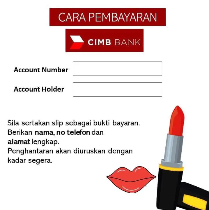 CIMB BANK ACCOUNT TEMPLATES | Galeri disiarkan oleh Syisya | Lemon8