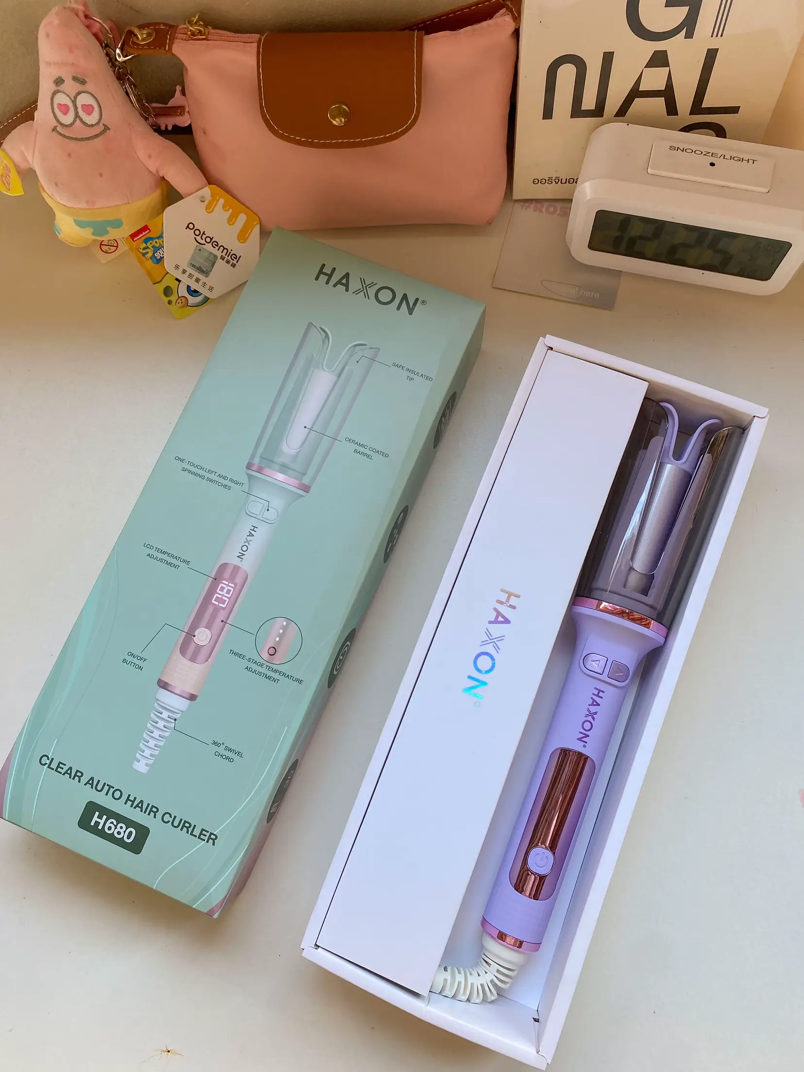 ลอนผมด้วย HAXON 🎀 ลอนง่ายเเค่เอาผมเข้าเครื่อง 🧤 | แกลเลอรีที่โพสต์โดย ε ...
